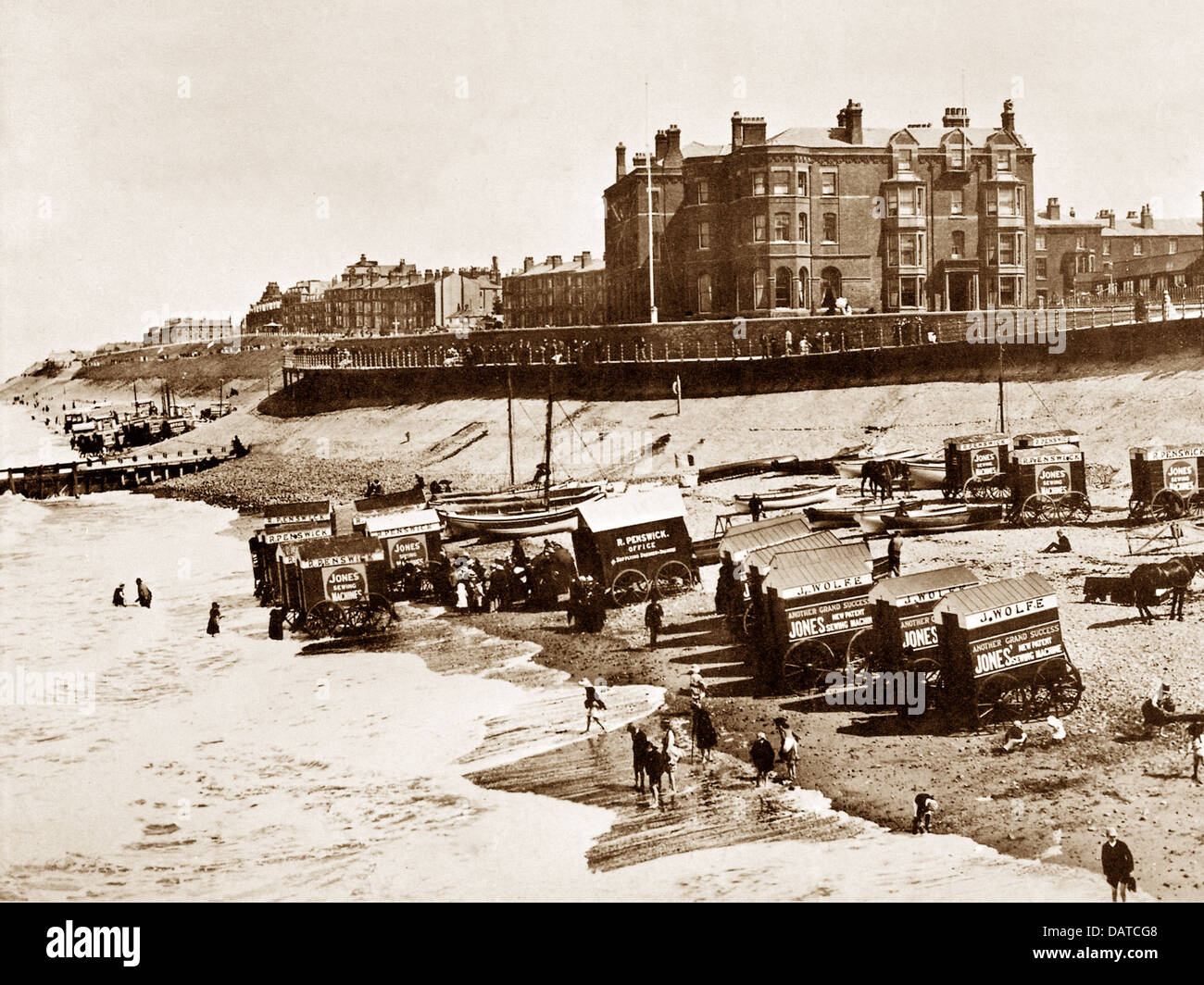 Blackpool Metropole Hotel early 1900s Stock Photo - Alamy
