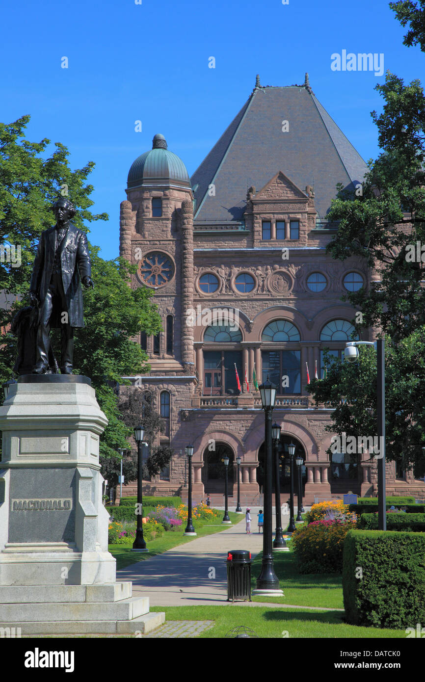Canada, Ontario, Toronto, Queen's Park, Legislative Building Stock ...