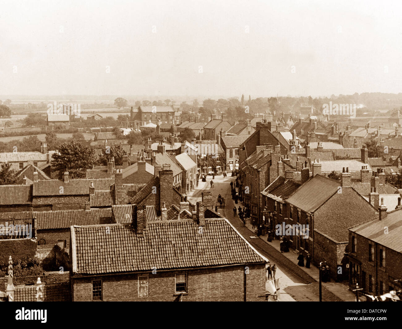 Snaith early 1900s Stock Photo - Alamy