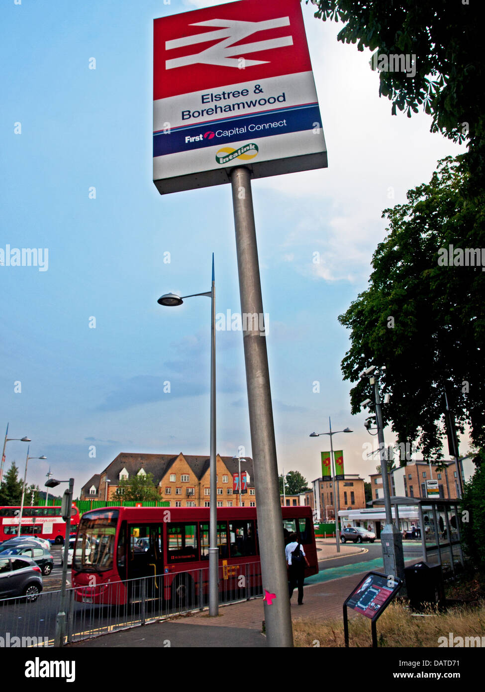 Elstree & Borehamwood railway station near Elstree Studios ...