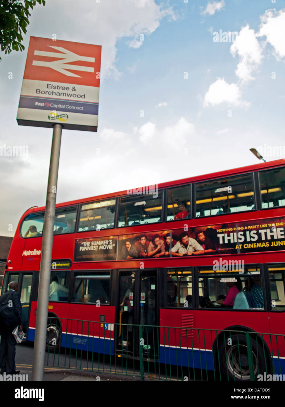 Elstree & Borehamwood railway station near Elstree Studios ...