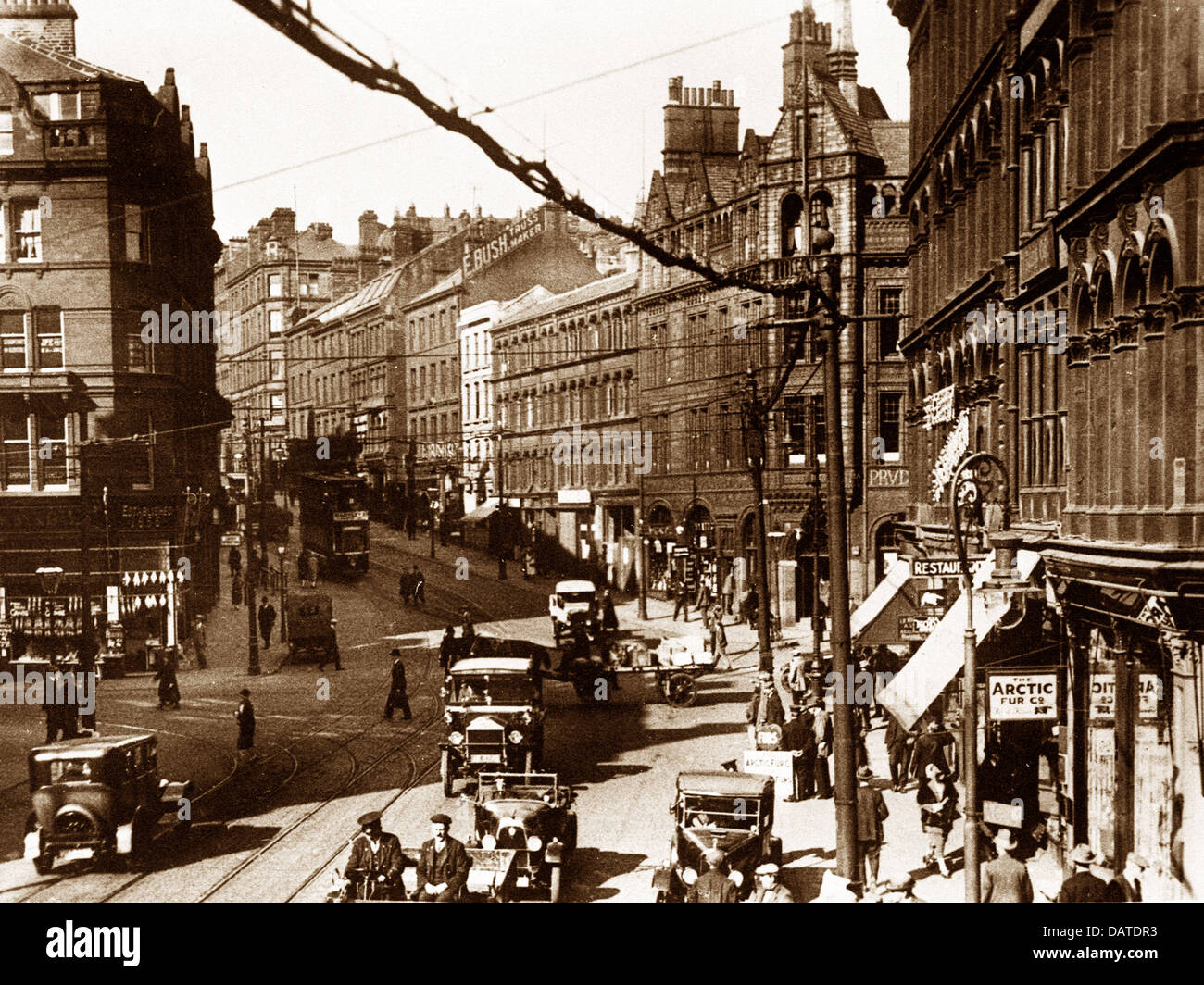 Sunbridge Road, Bradford, probably 1920s Stock Photo - Alamy