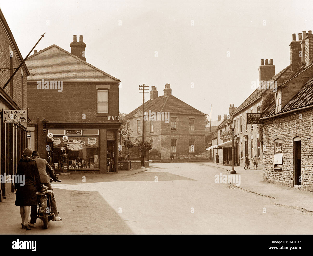 Winterton probably 1920s Stock Photo - Alamy