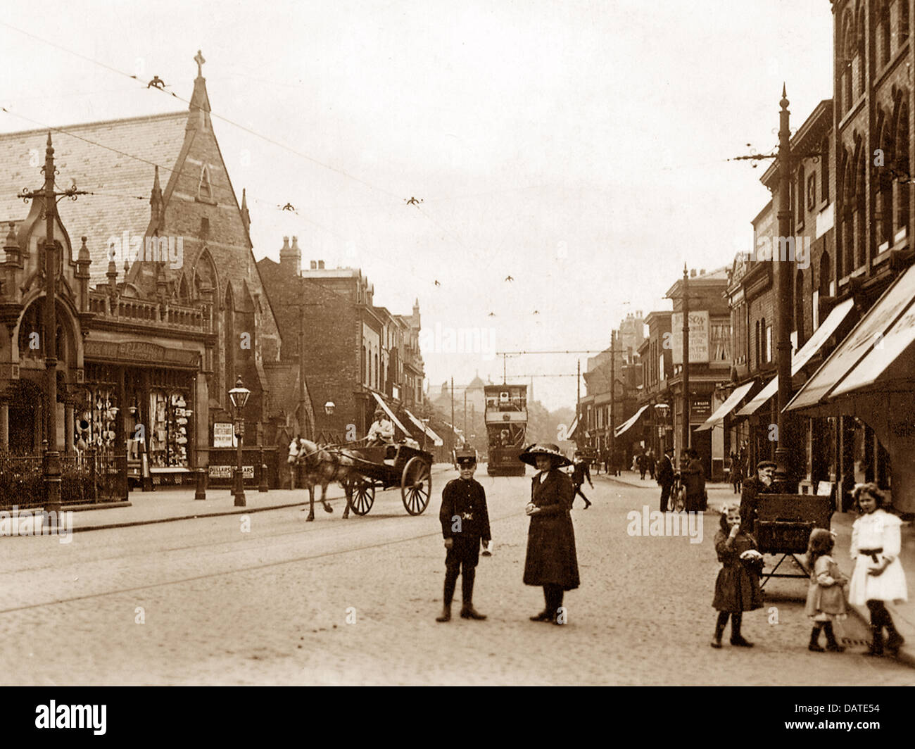 Manchester Early 1900s Stock Photos & Manchester Early 1900s Stock ...