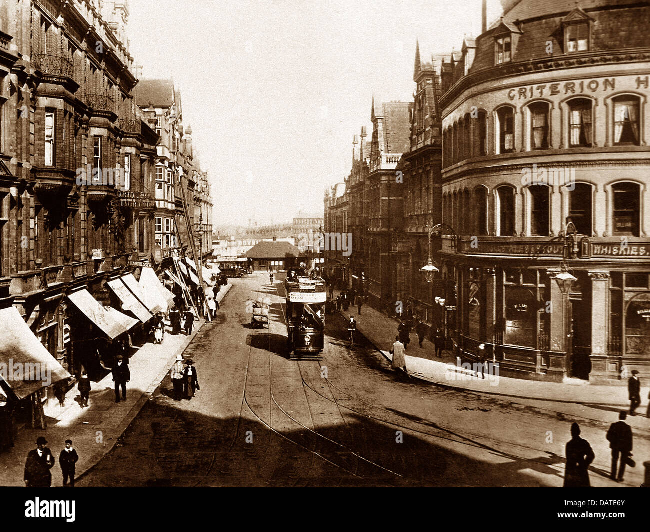 Wolverhampton Lichfield Street early 1900s Stock Photo - Alamy
