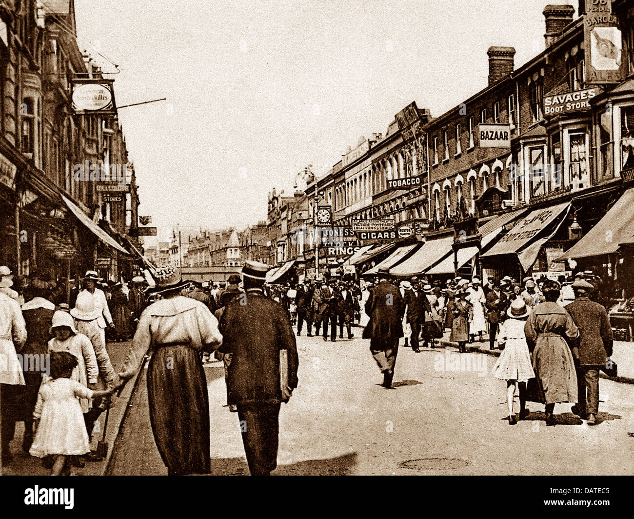 Southend-on-Sea High Street early 1900s Stock Photo - Alamy