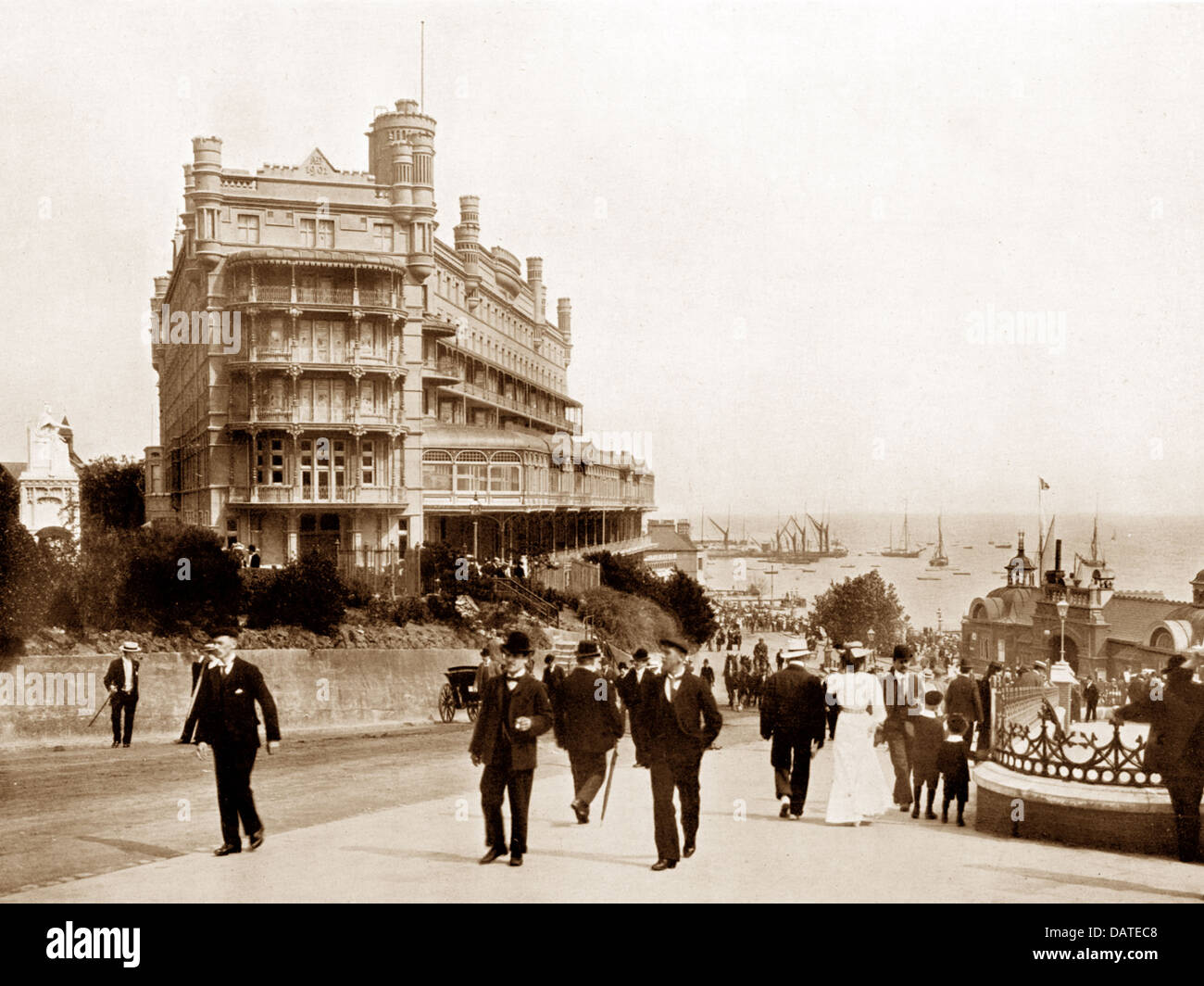 Southend-on-Sea Hotel Metropole early 1900s Stock Photo - Alamy