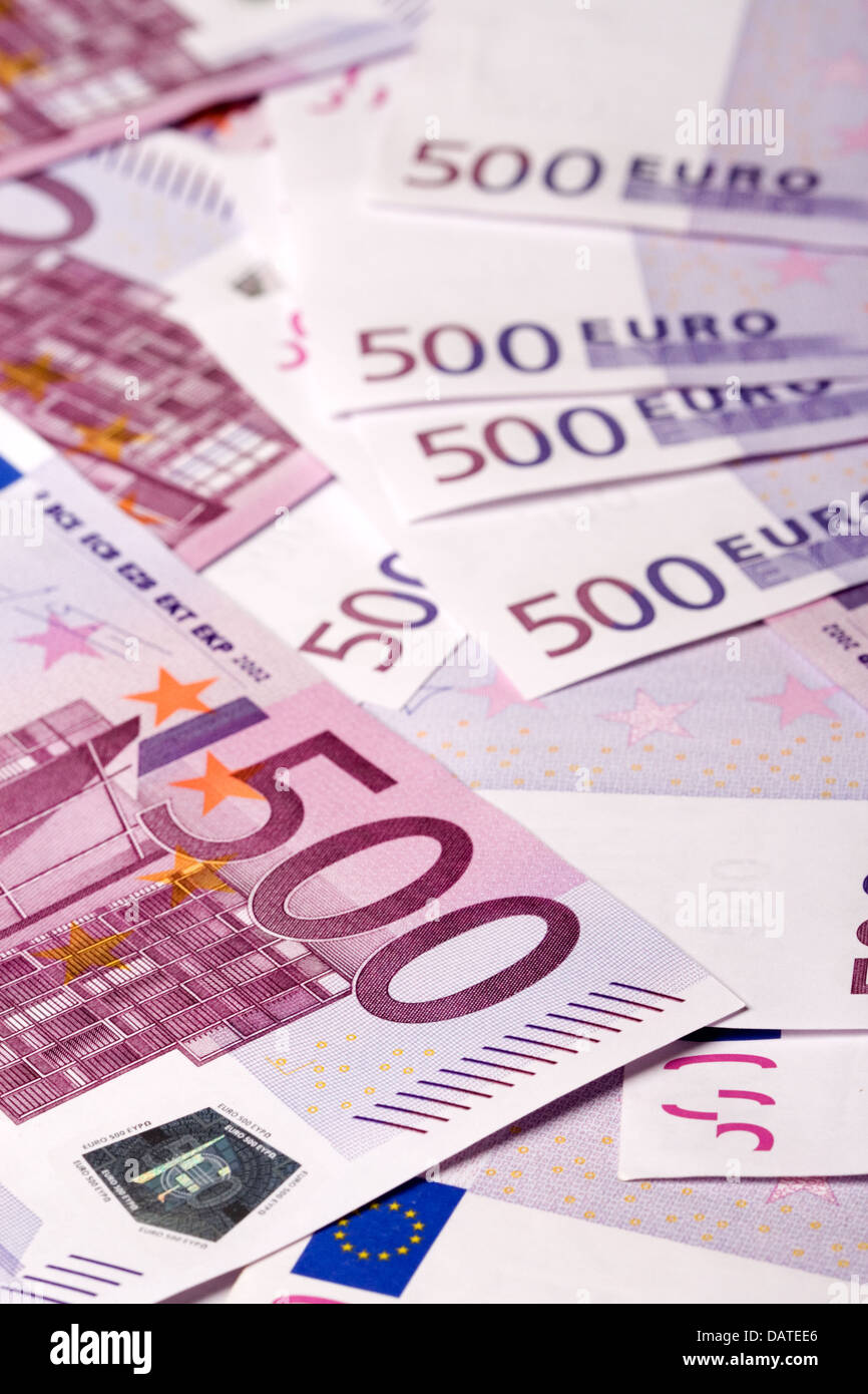 500 euro banknotes Stock Photo - Alamy