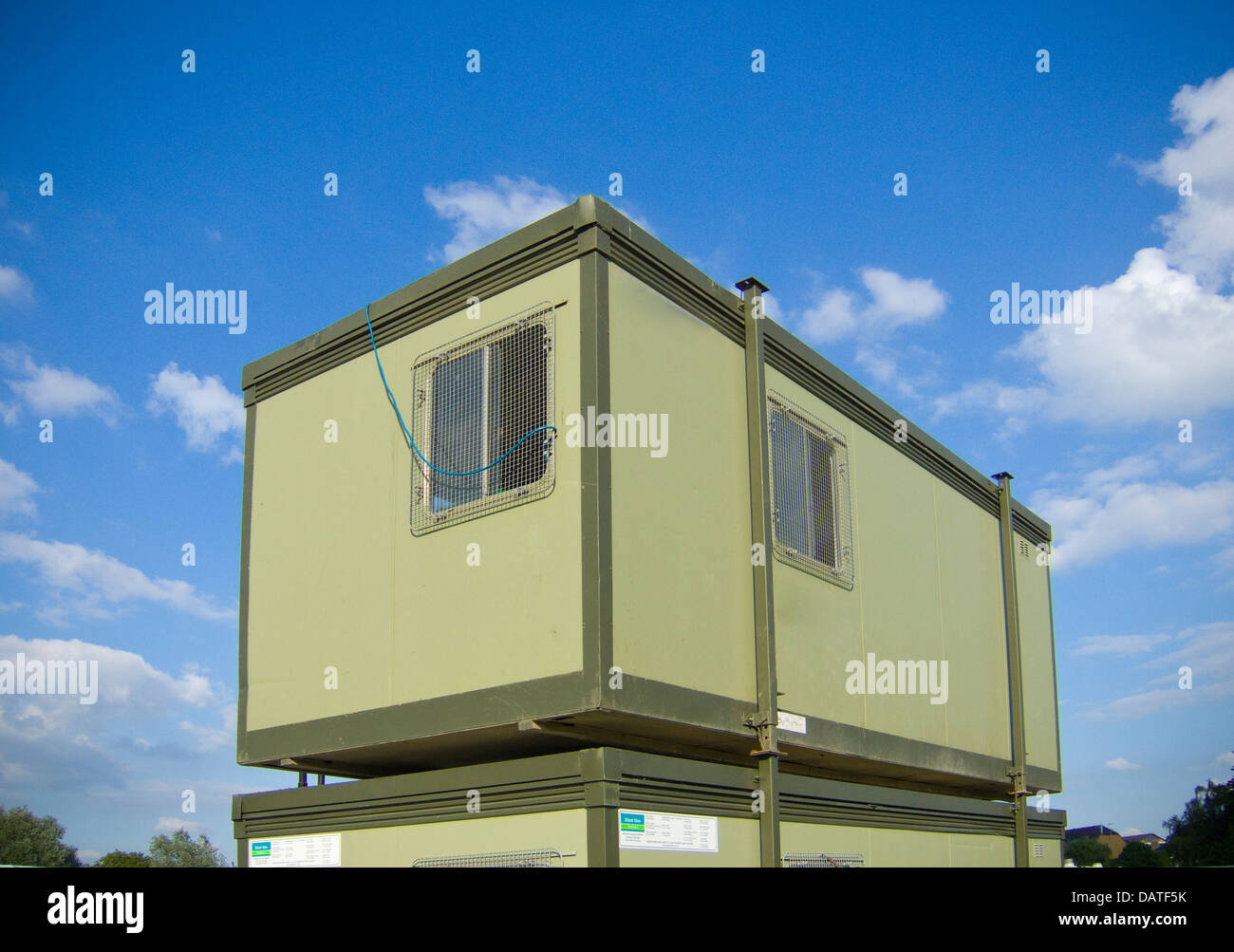 Temporary construction site office hi-res stock photography and images ...