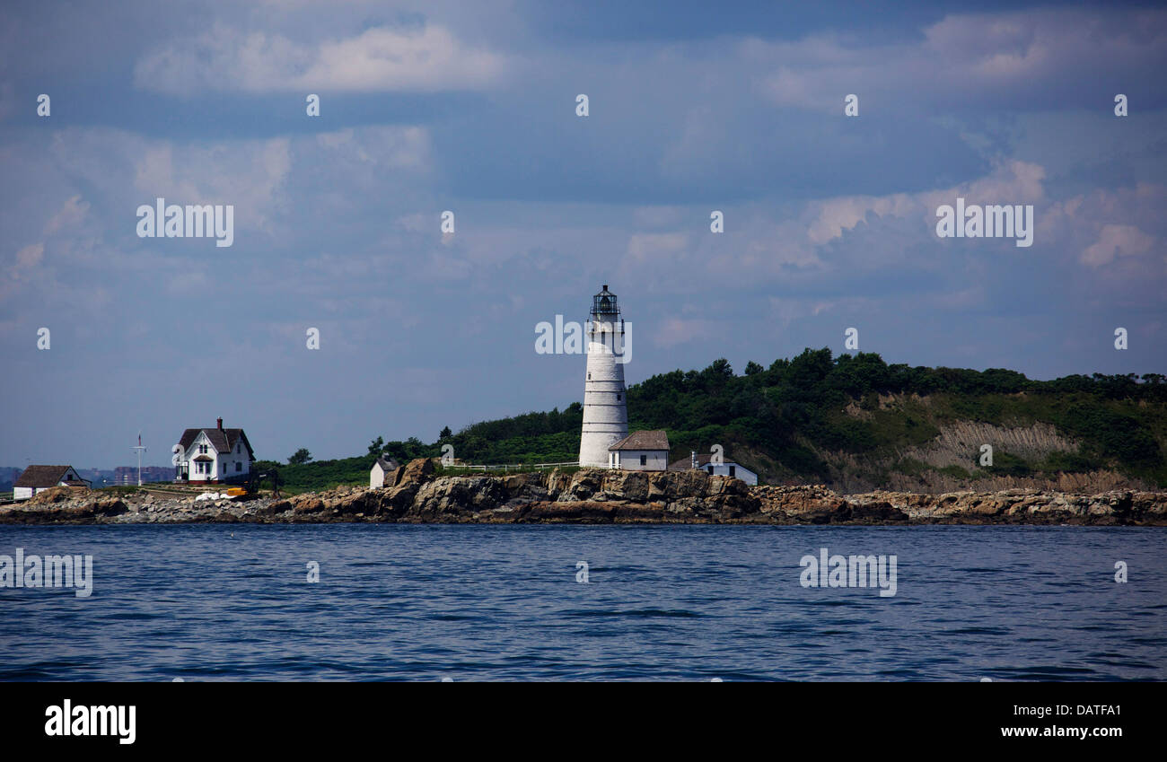 Boston lighthouse hi-res stock photography and images - Alamy