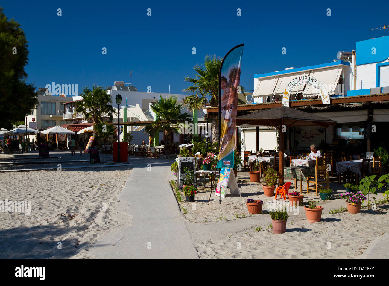 Cos beach greece hi-res stock photography and images - Alamy