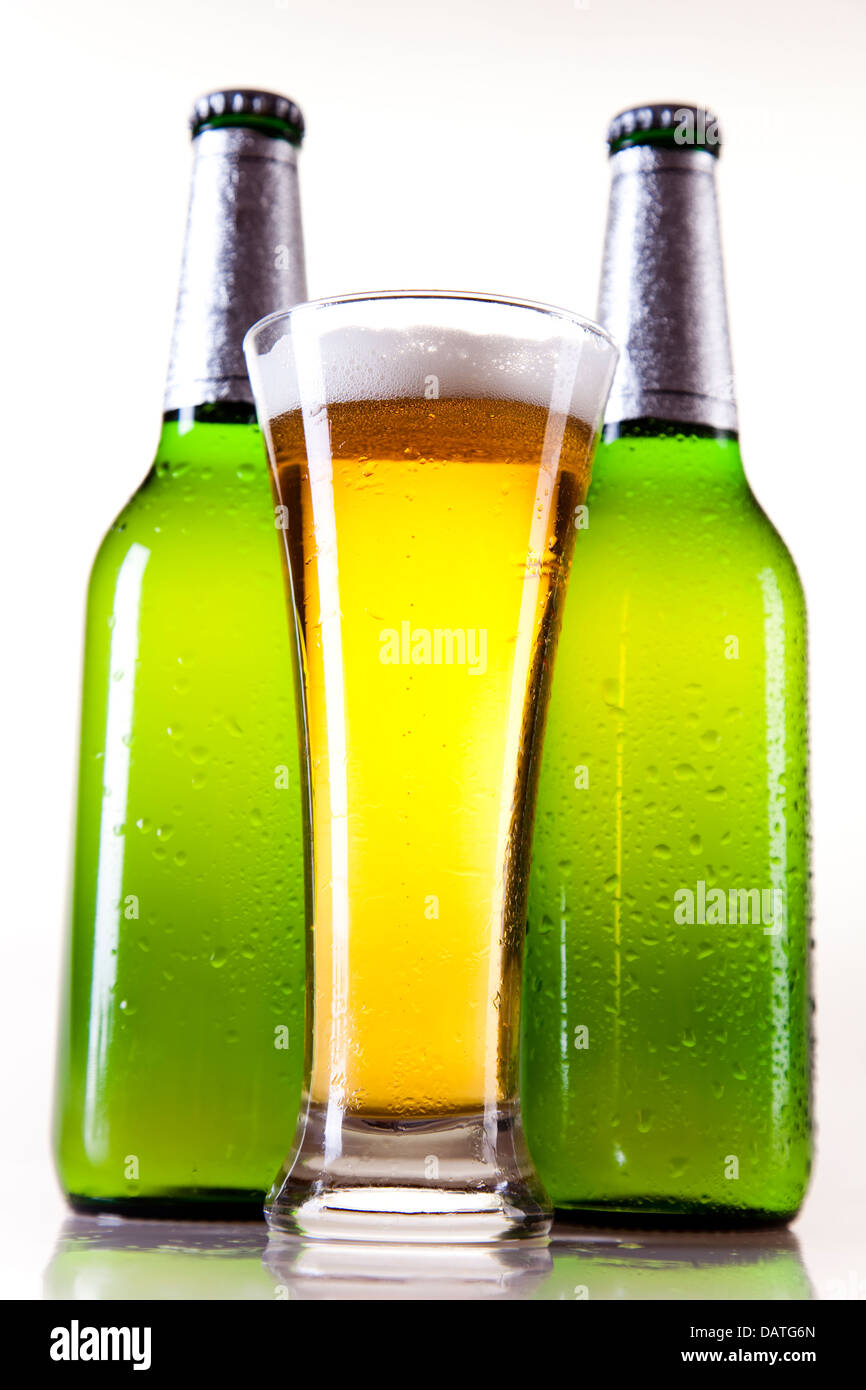 Bottles Of Beer Stock Photo - Alamy
