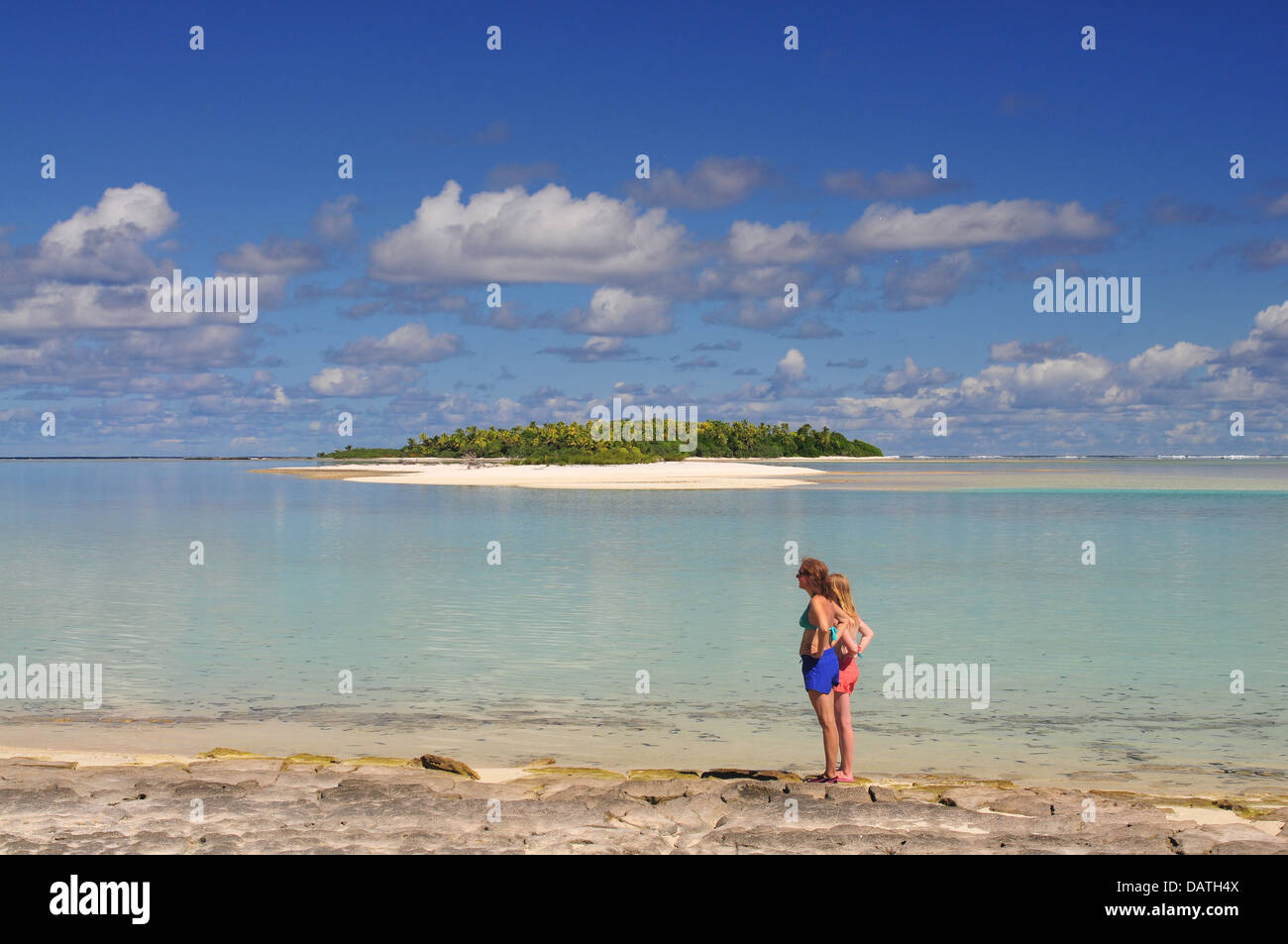 Cook Islands, Tropical Destination Travel Vacation Stock Photo - Alamy