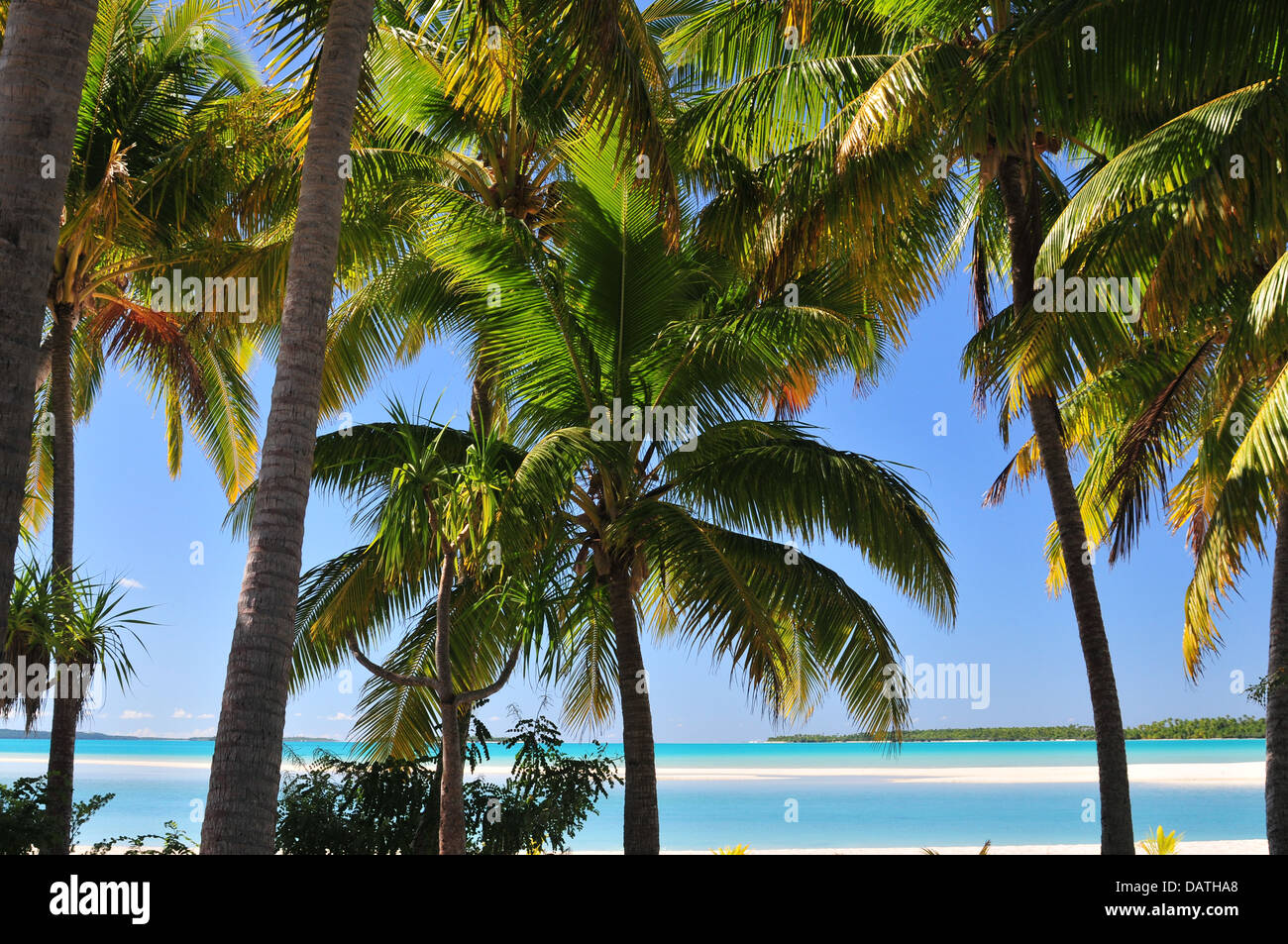 Cook Islands, Tropical Destination Travel Vacation Stock Photo - Alamy