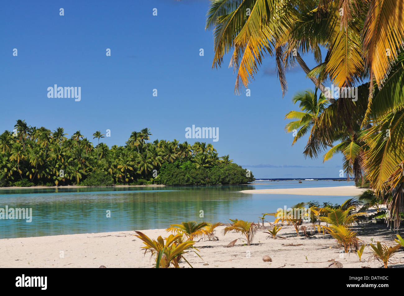 Cook Islands, Tropical Destination Travel Vacation Stock Photo - Alamy