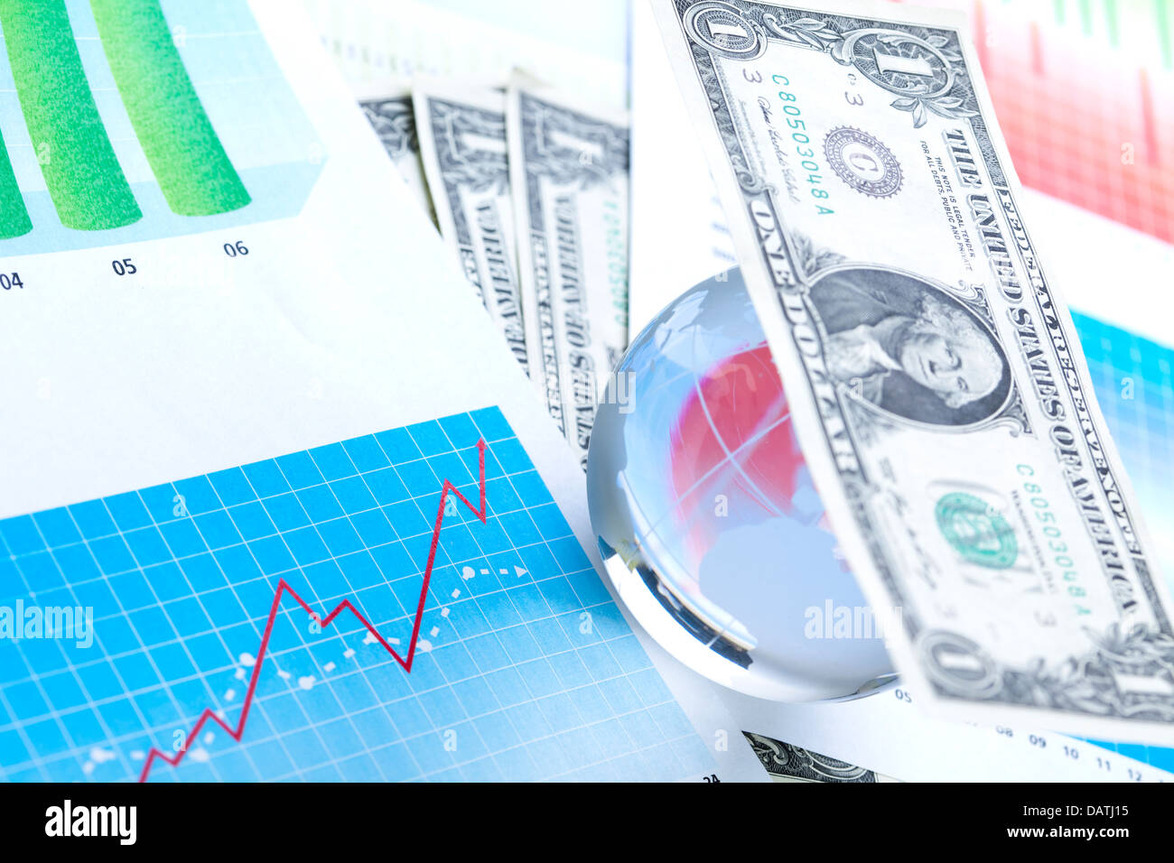 Money and Diagram Stock Photo - Alamy