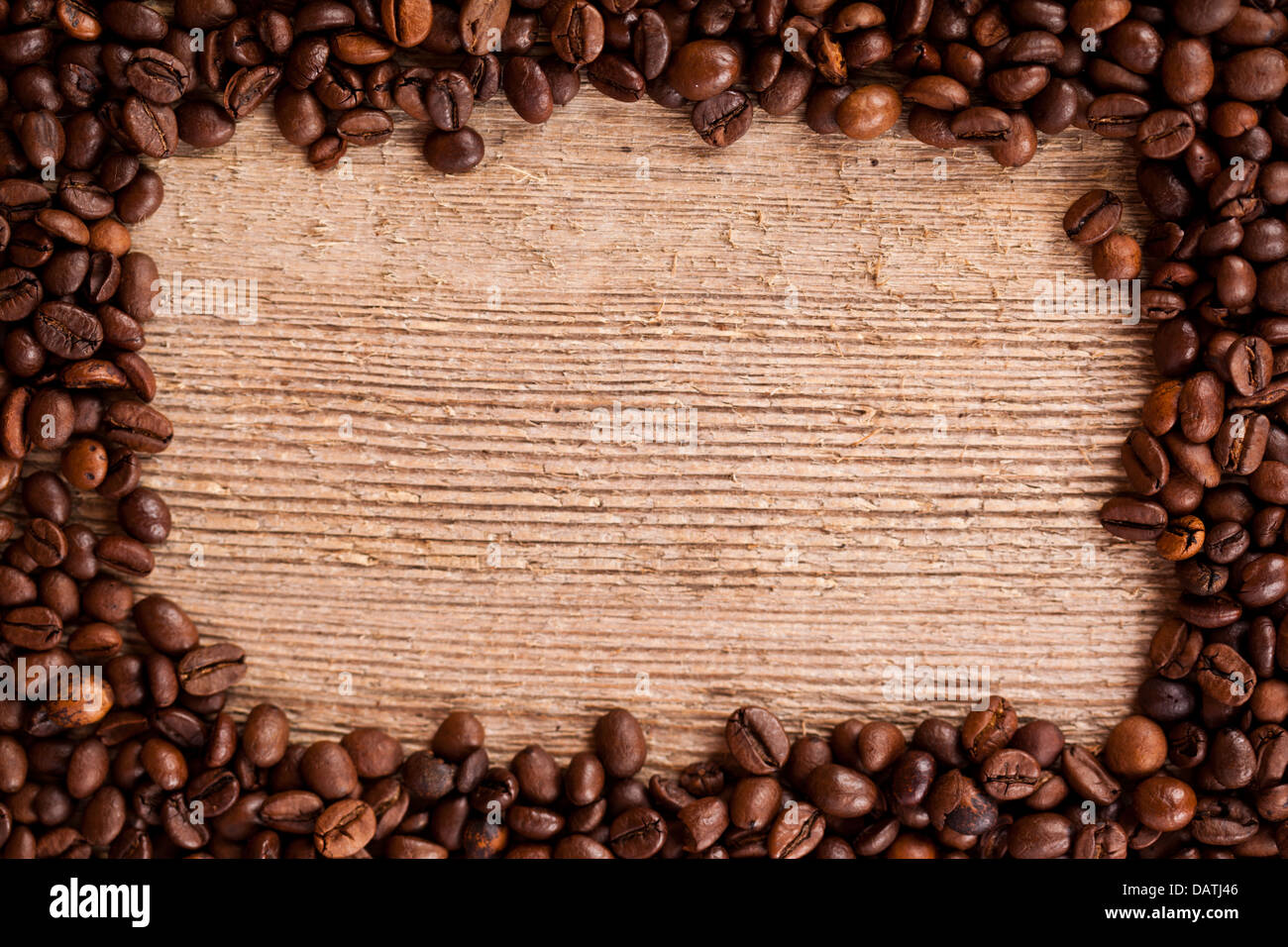 coffee beans frame Stock Photo - Alamy