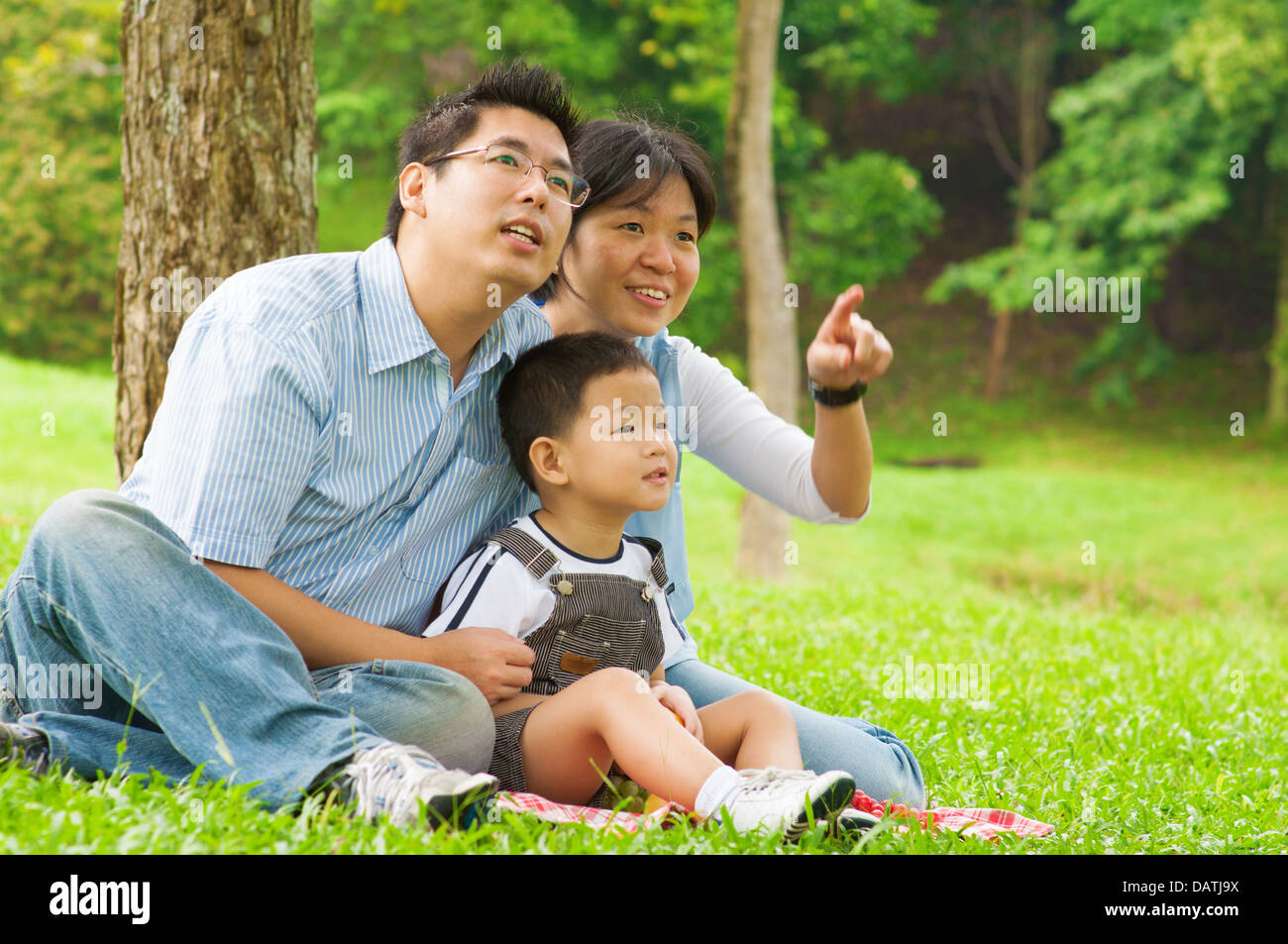 Look over there! Stock Photo - Alamy