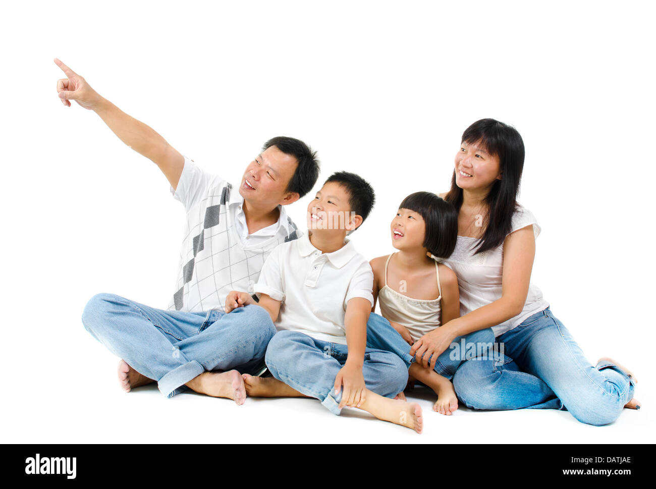 Southeast Asian family Stock Photo - Alamy