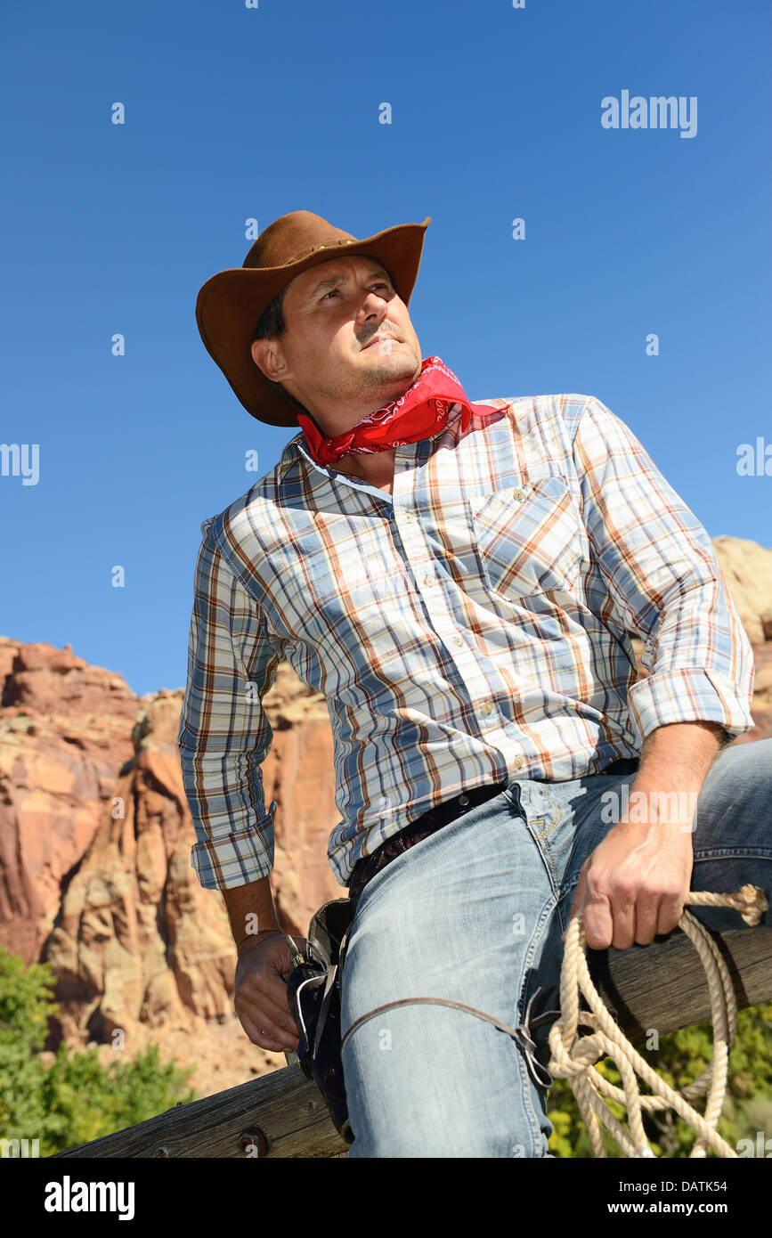 cow boy spirit Stock Photo - Alamy