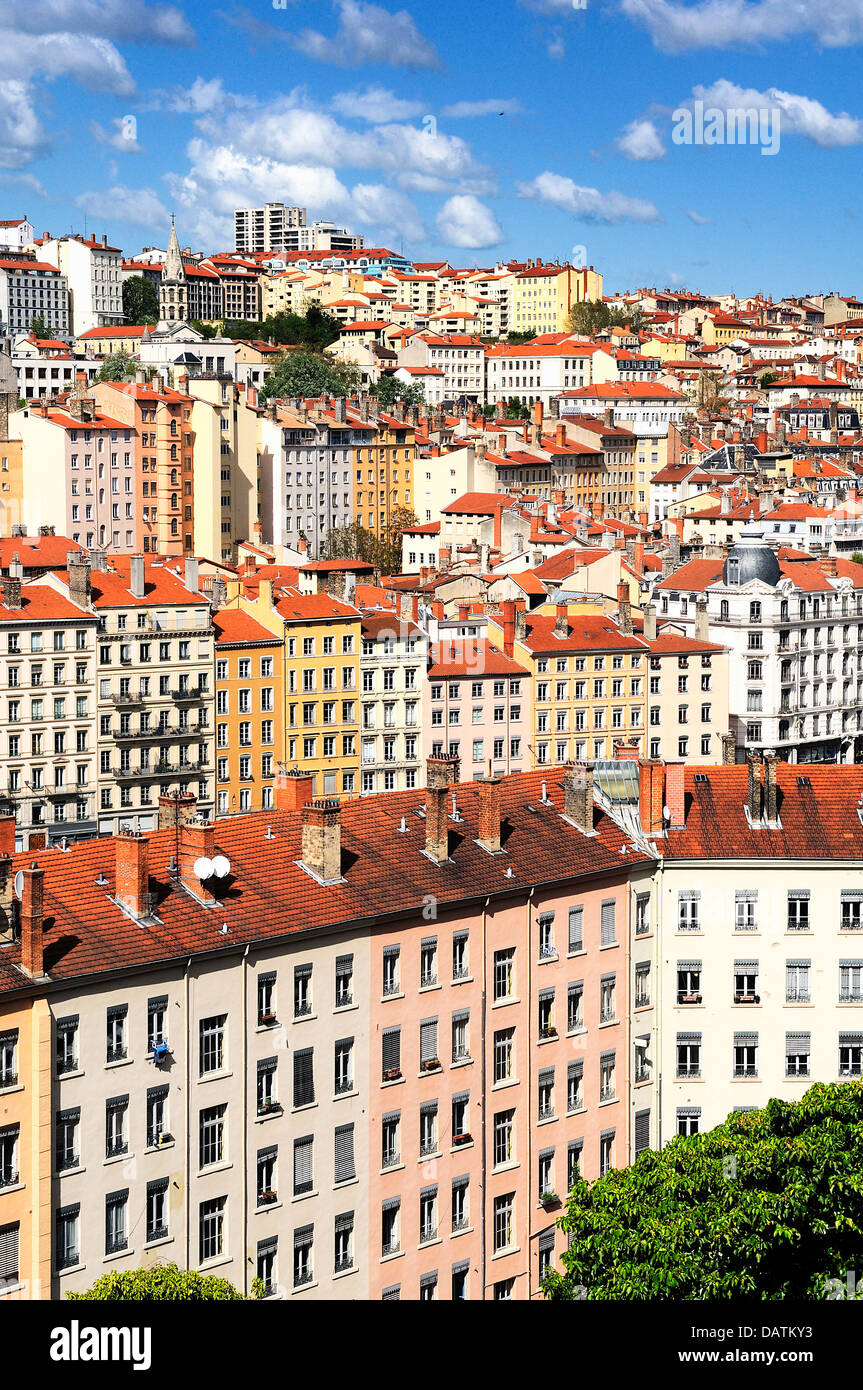 Lyon view, France Stock Photo - Alamy