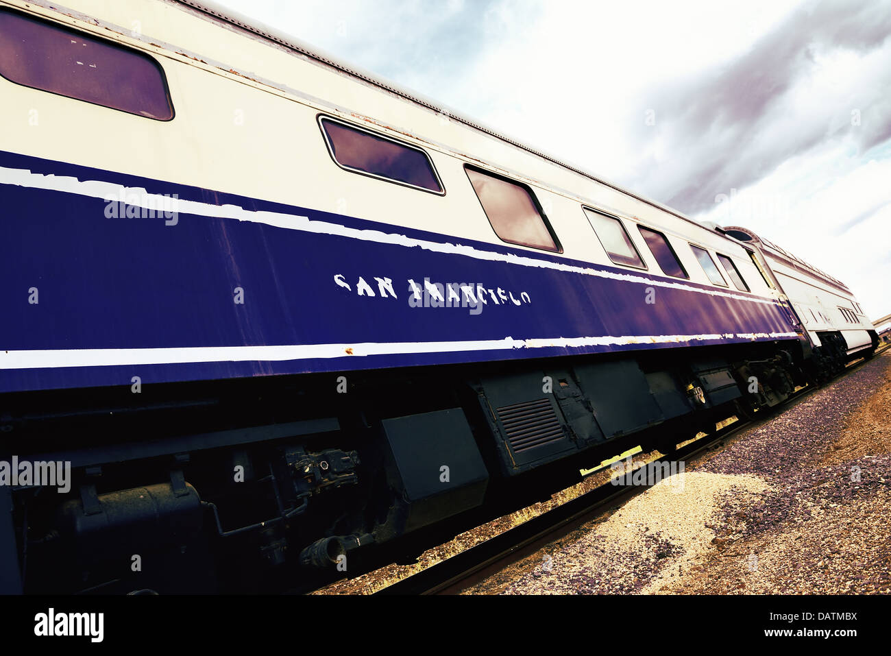 san Francisco train vintage Stock Photo - Alamy