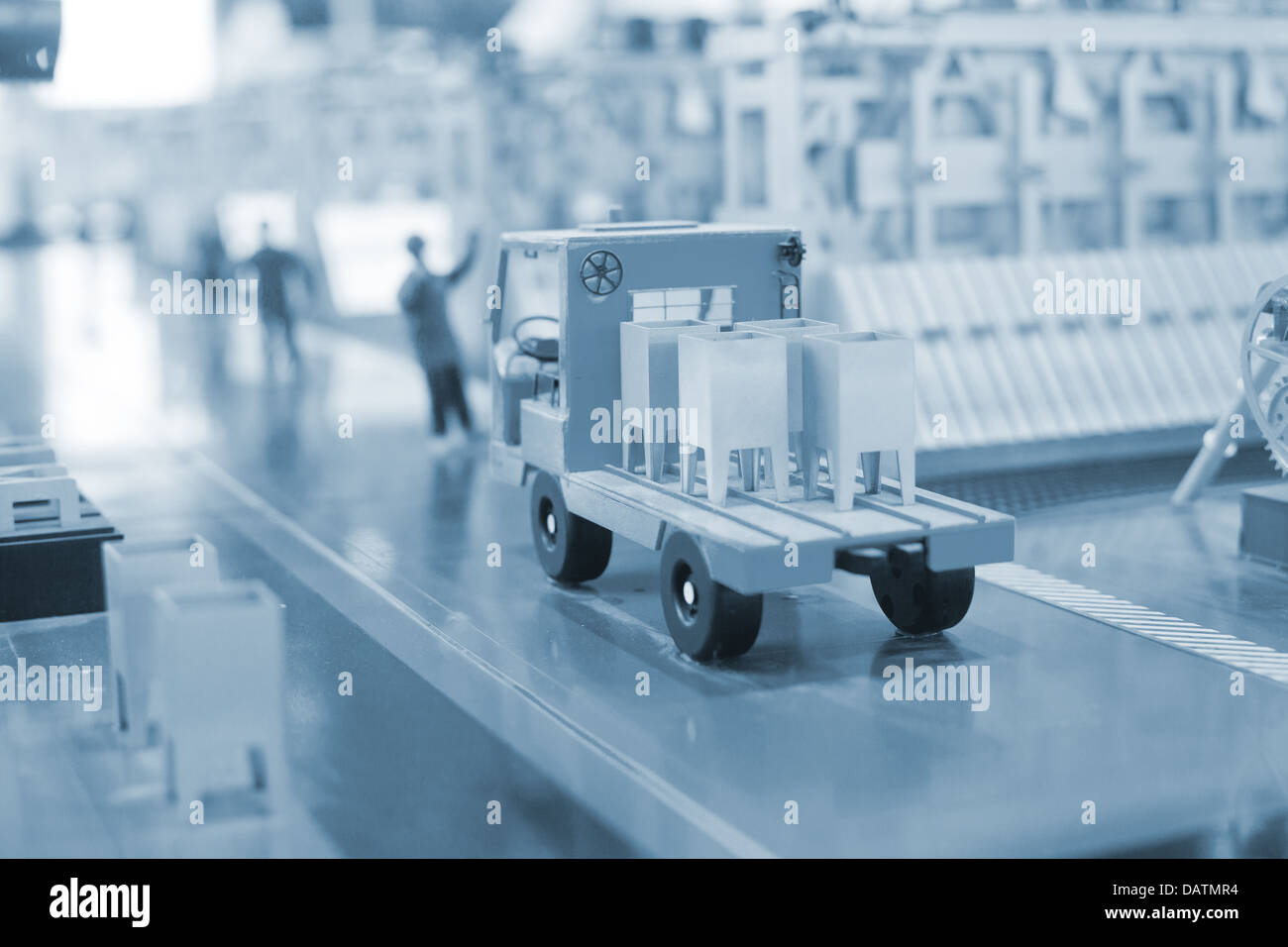 Thermal power plants inside the electrical equipment production line ...