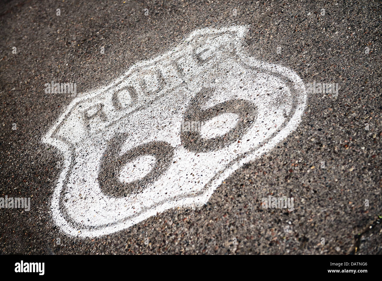 famous sixty six sign Stock Photo - Alamy