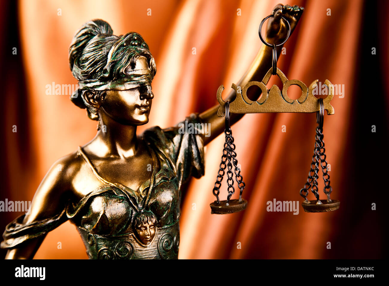 Statue of lady justice Stock Photo - Alamy