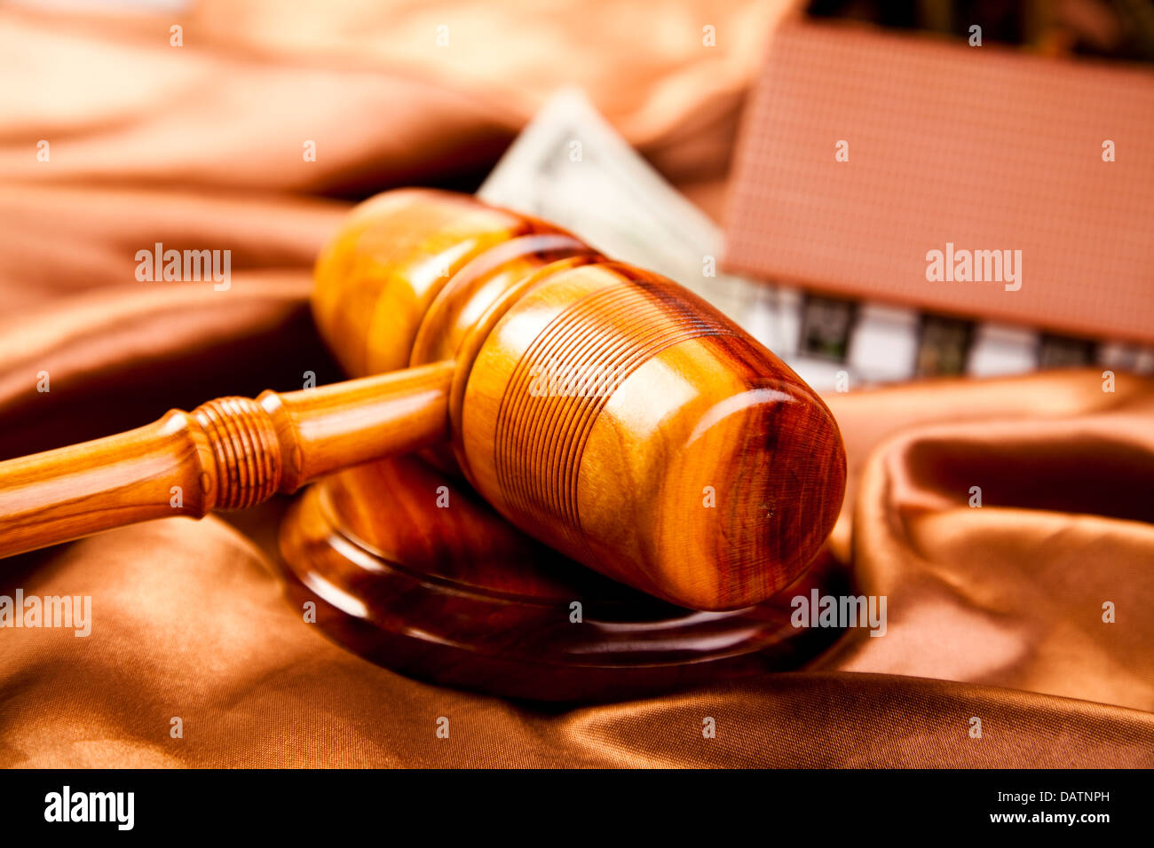 Law theme, mallet of judge! Stock Photo - Alamy