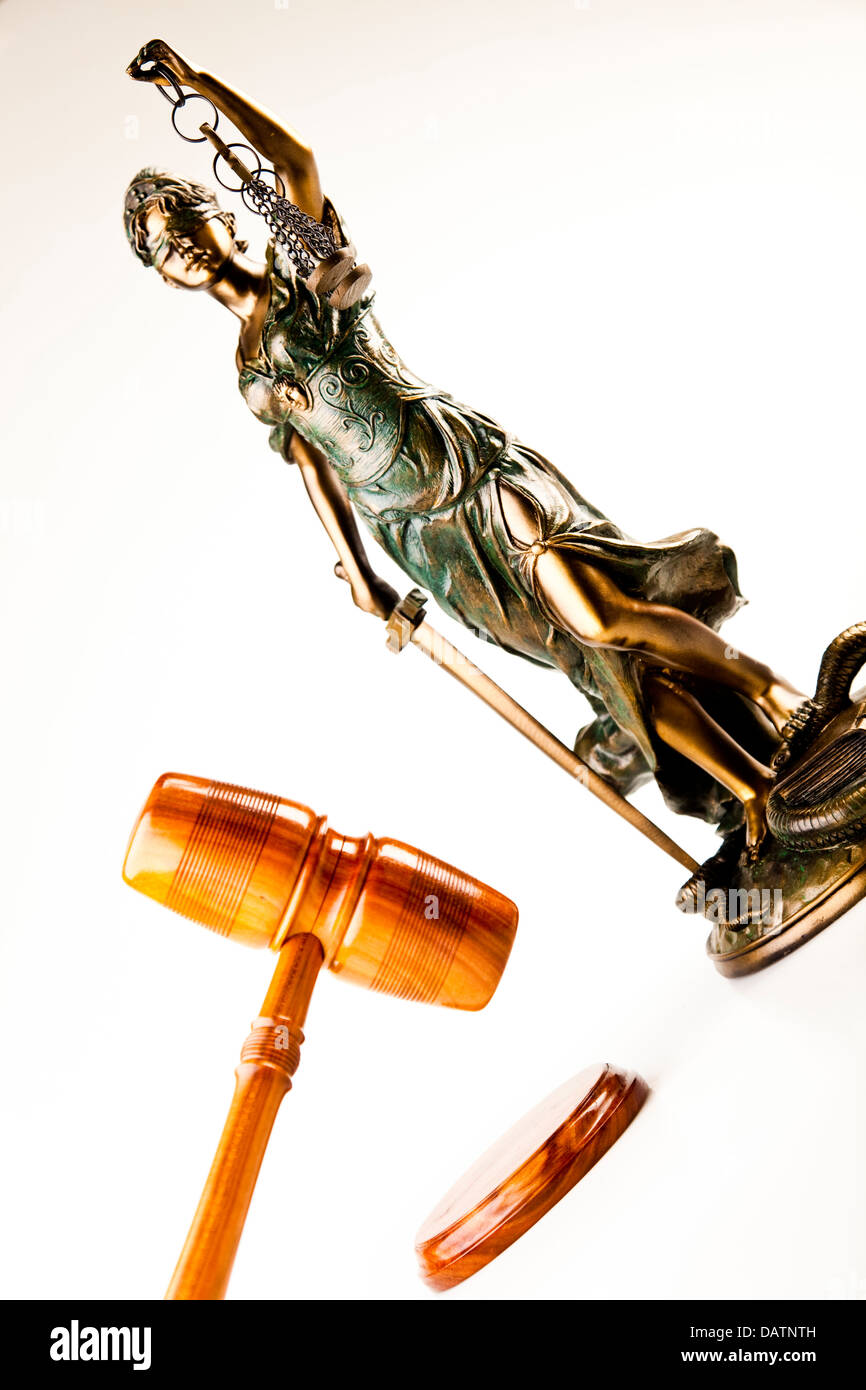 Lady Justice Statue Blindfold Court High Resolution Stock Photography ...