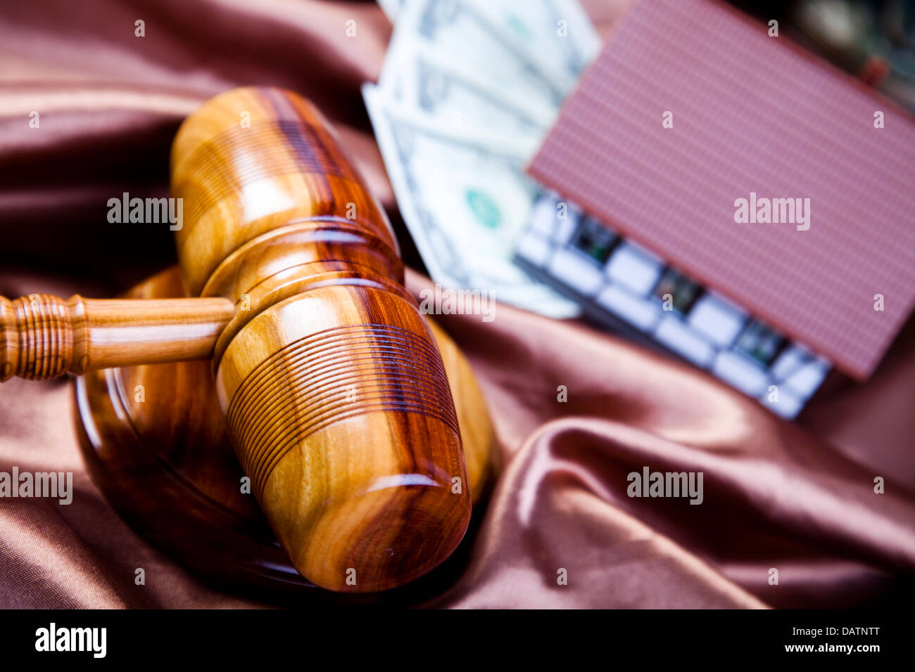 Law theme, mallet of judge! Stock Photo - Alamy