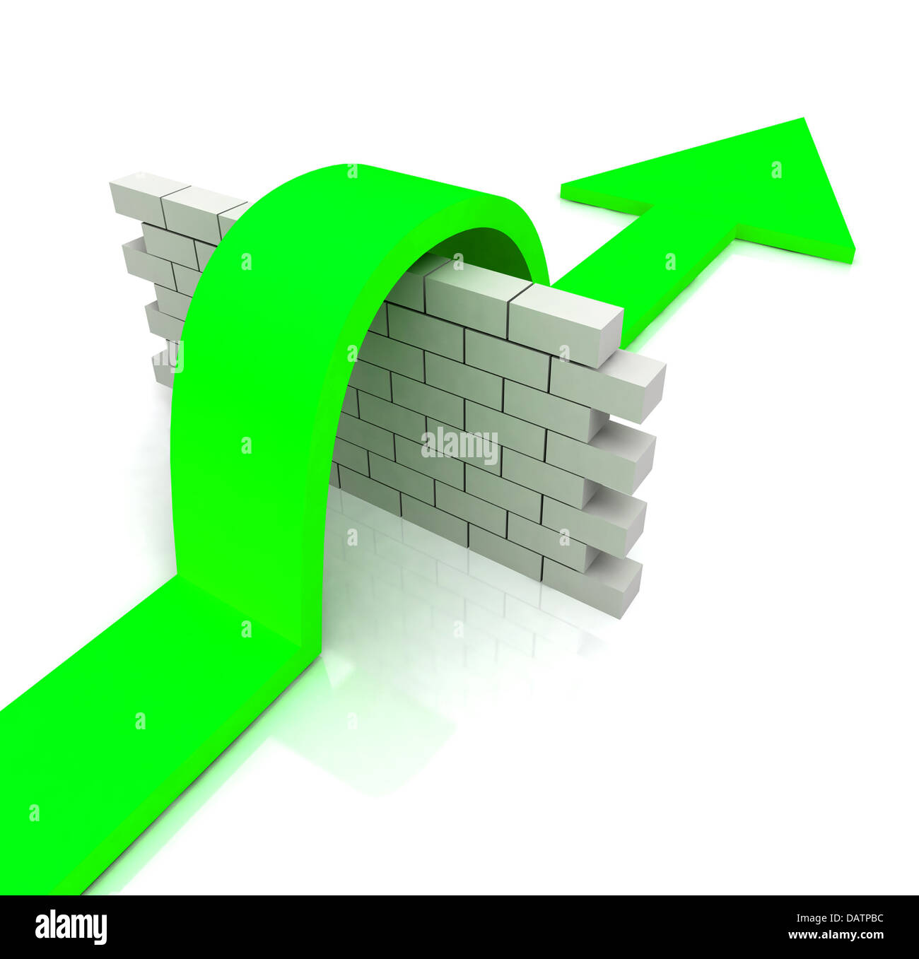 Breakthrough wall hi-res stock photography and images - Alamy