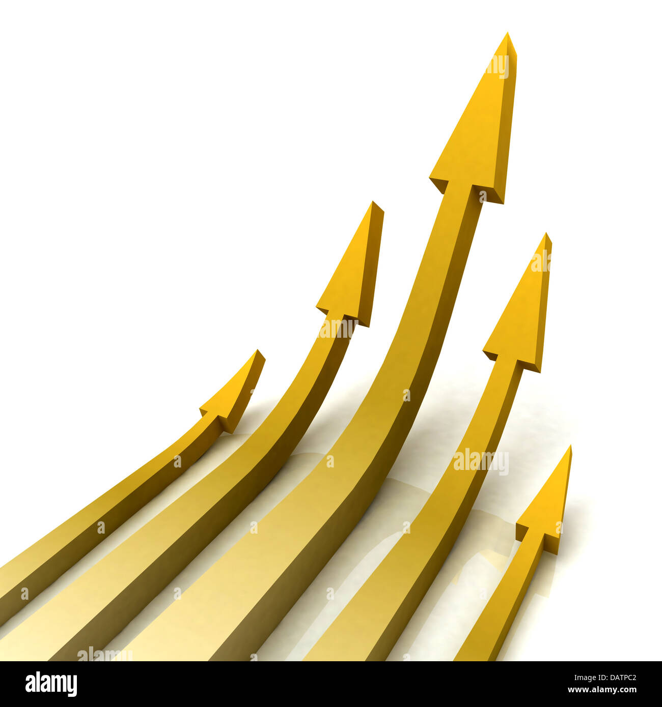 Gold arrows hi-res stock photography and images - Alamy