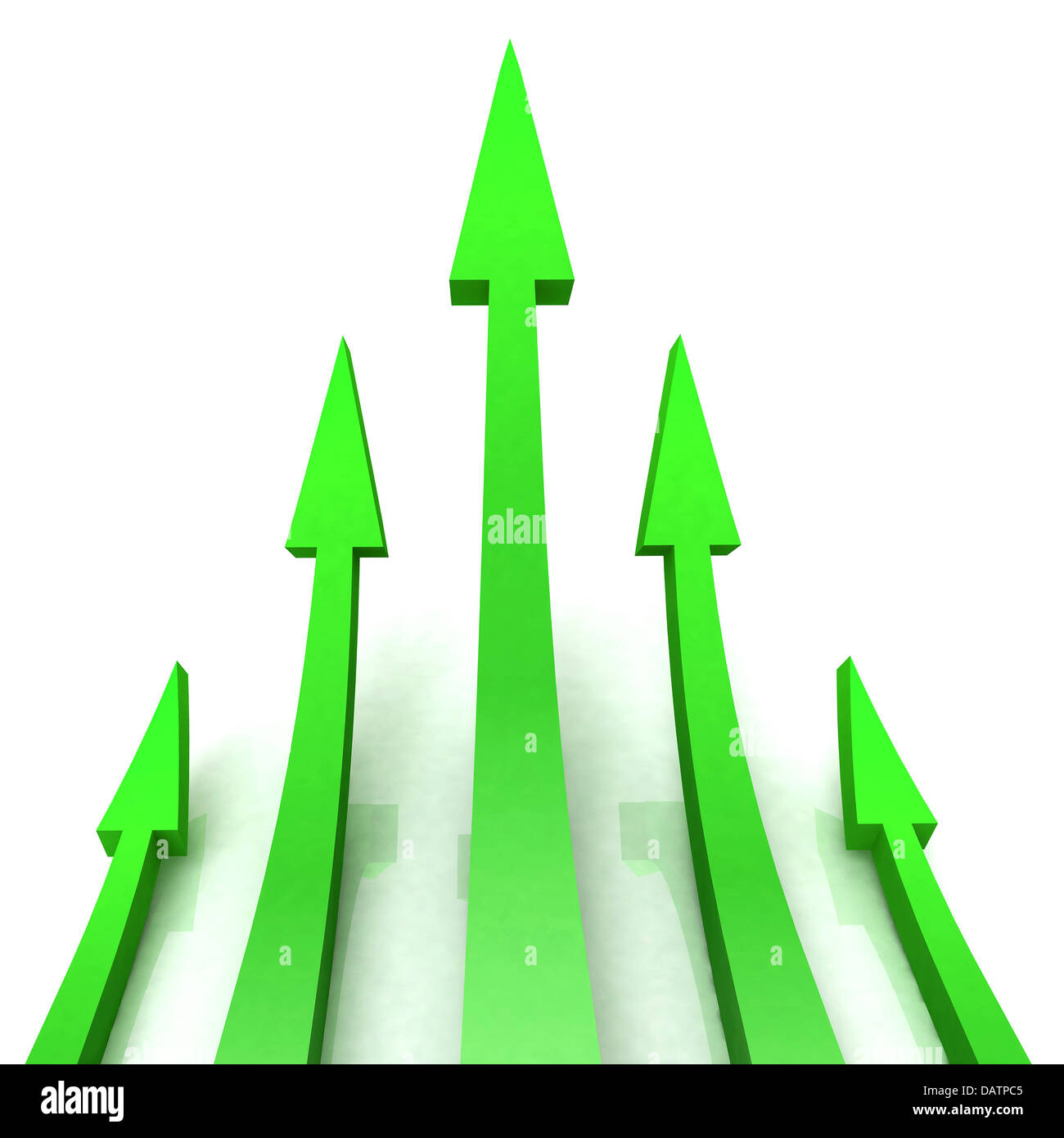 Green arrows hi-res stock photography and images - Alamy
