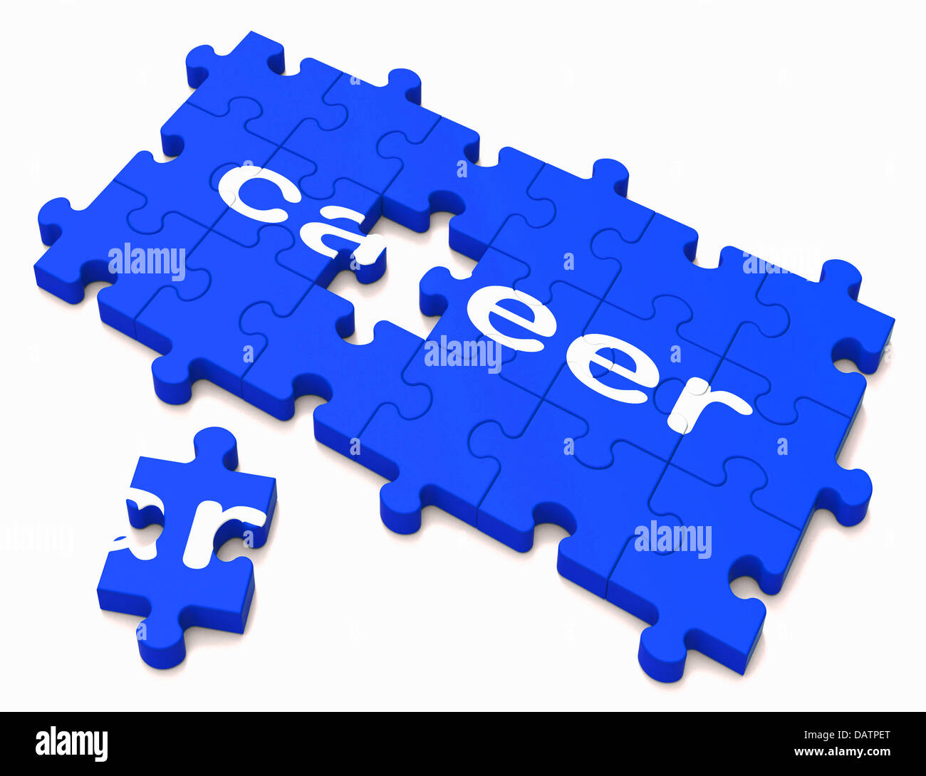 Career Sign Showing Successful Studies Stock Photo - Alamy