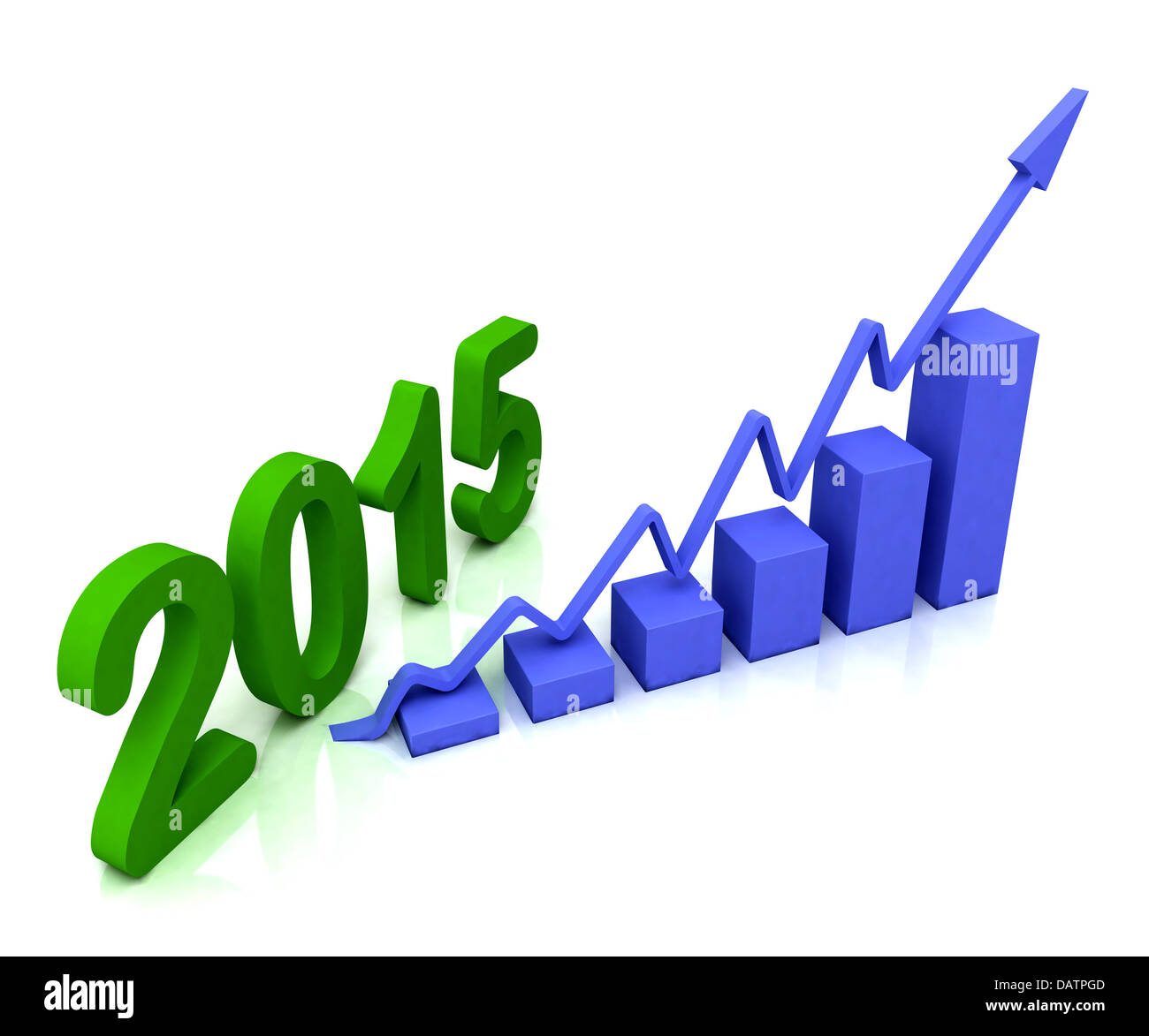 Blue bar chart hi-res stock photography and images - Alamy