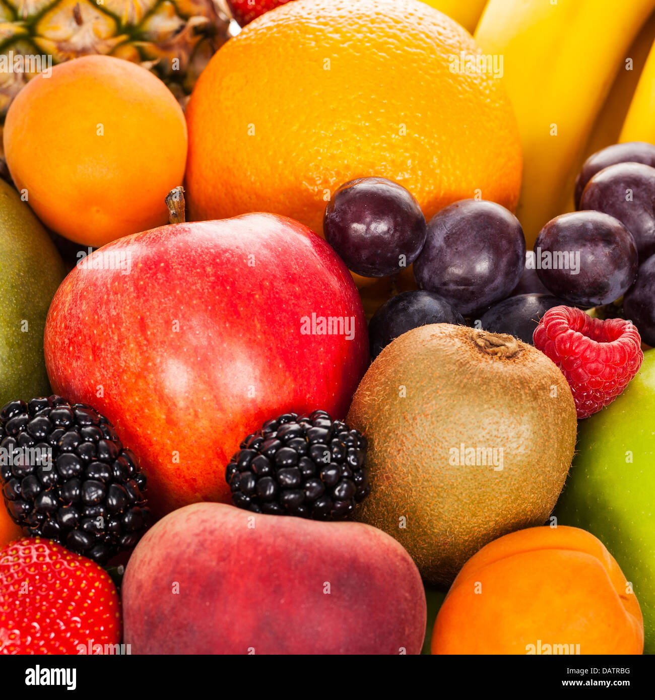 Fruit assortment red grapes hi-res stock photography and images - Alamy