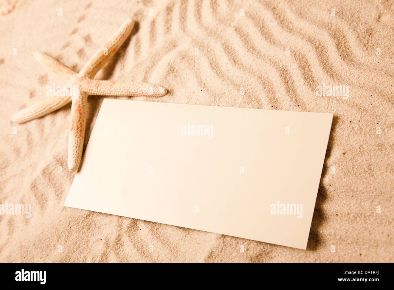 Summer paper letter with shell Stock Photo - Alamy