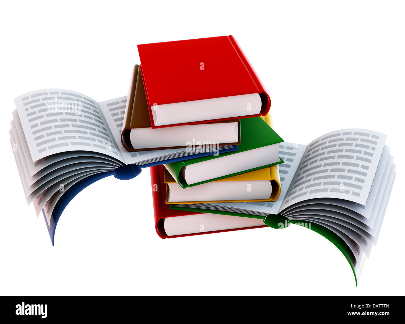 set of books Stock Photo - Alamy