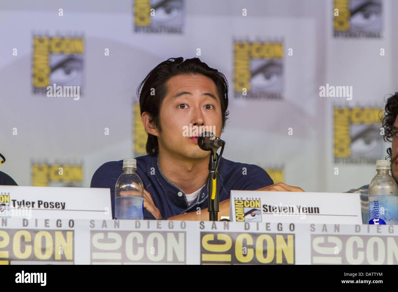 San Diego, California, USA. 18th July, 2013. Actor STEVEN YEUN (The ...