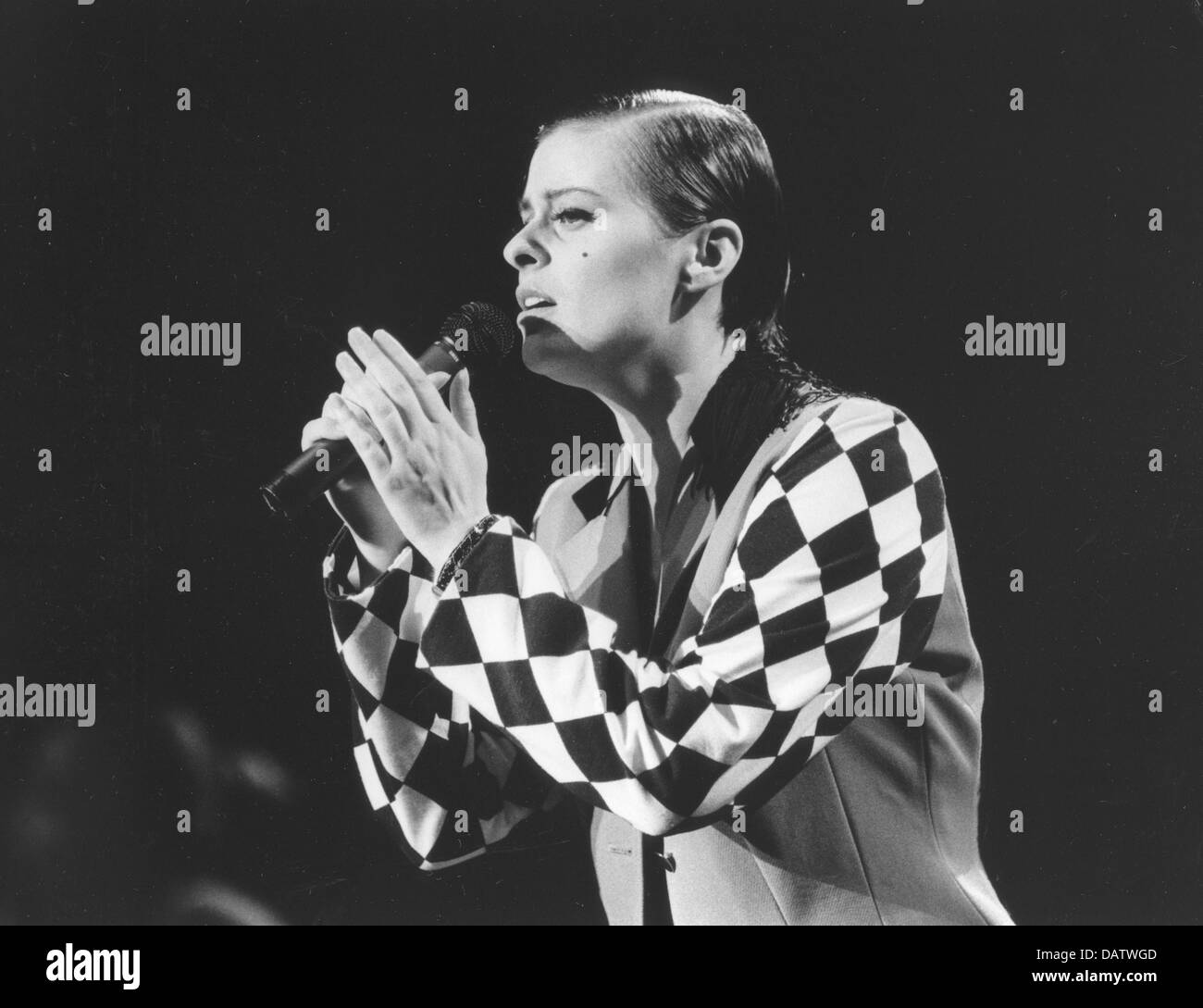 Lisa stansfield english pop singer Black and White Stock Photos ...