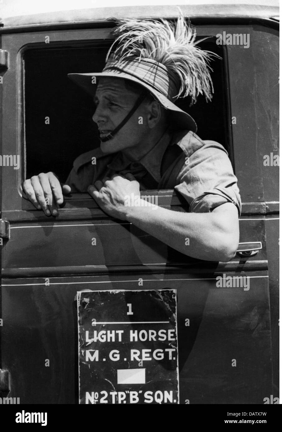 Military hat feathers hi-res stock photography and images - Alamy