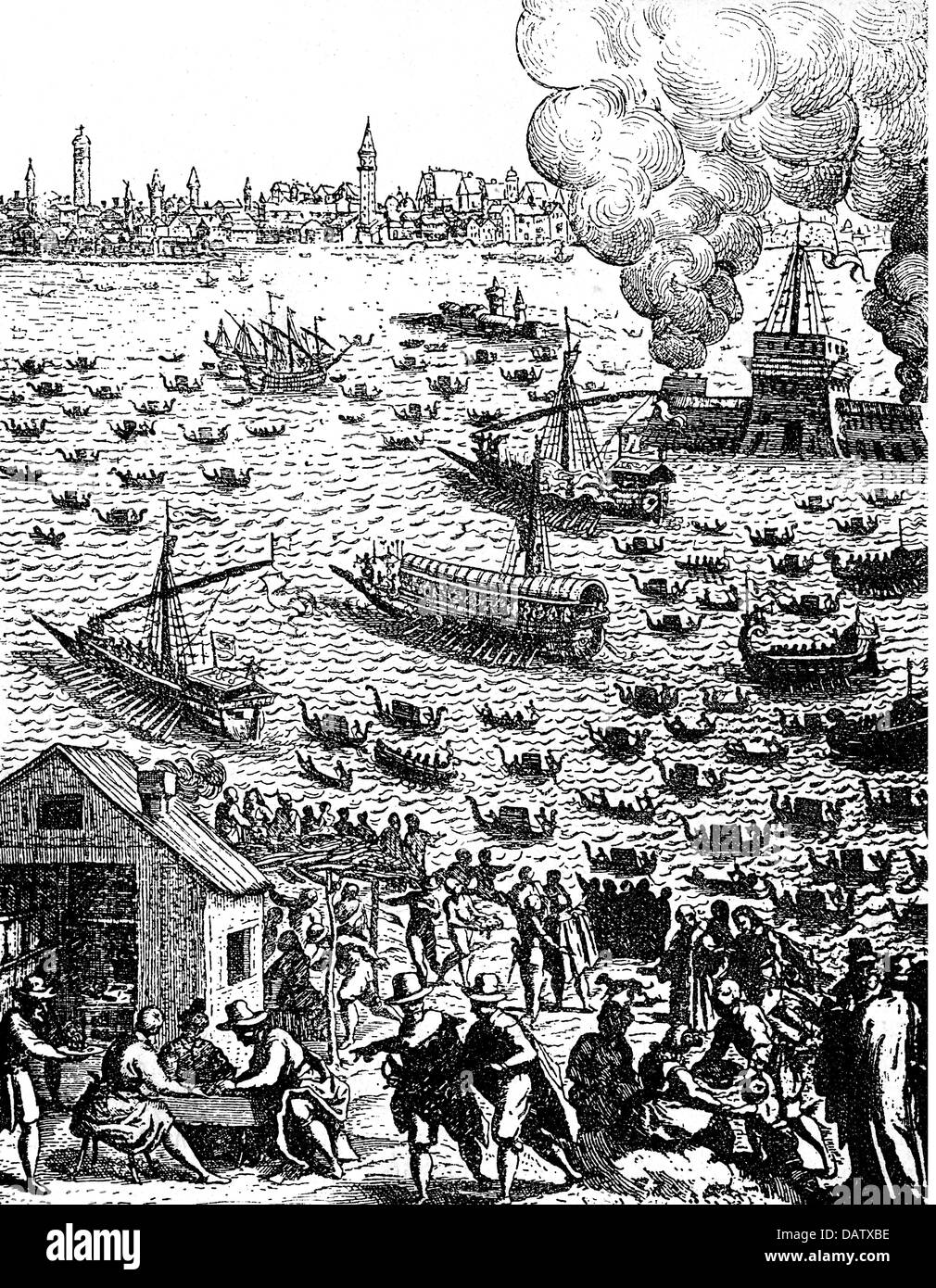 17th century galley hi-res stock photography and images - Alamy