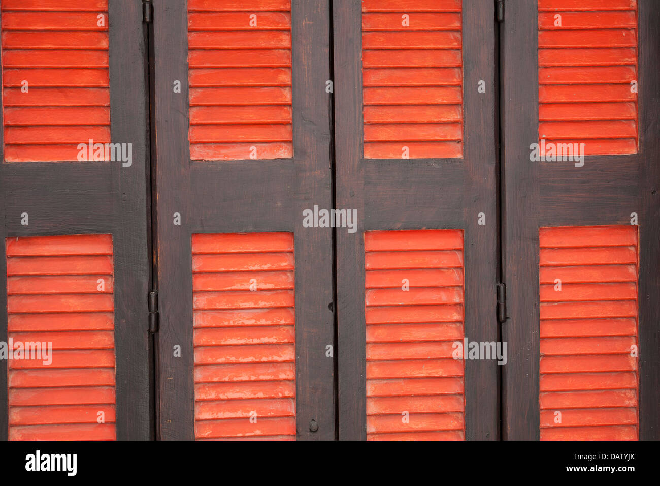 Orange shutters hi-res stock photography and images - Alamy