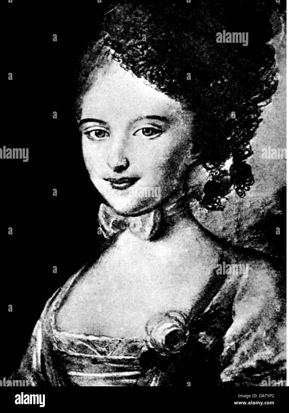 French women 18th century hi-res stock photography and images - Alamy