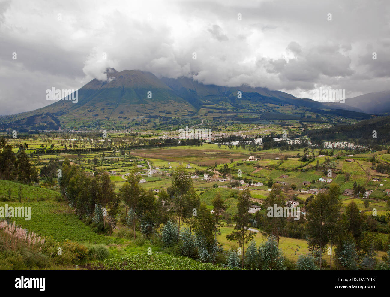 Valley landscapes in ecuadorian andes hi-res stock photography and ...