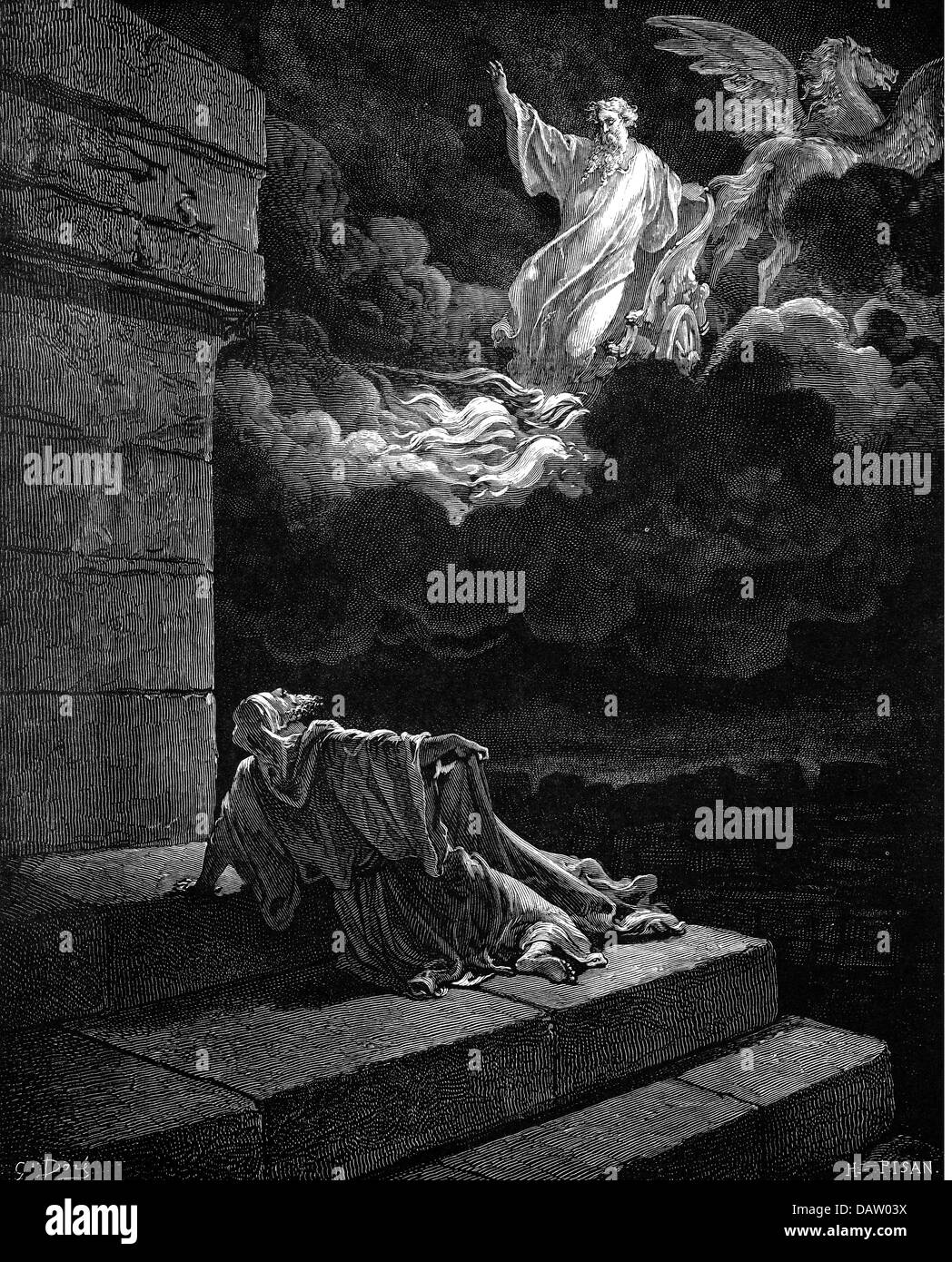 Flying chariot hi-res stock photography and images - Alamy