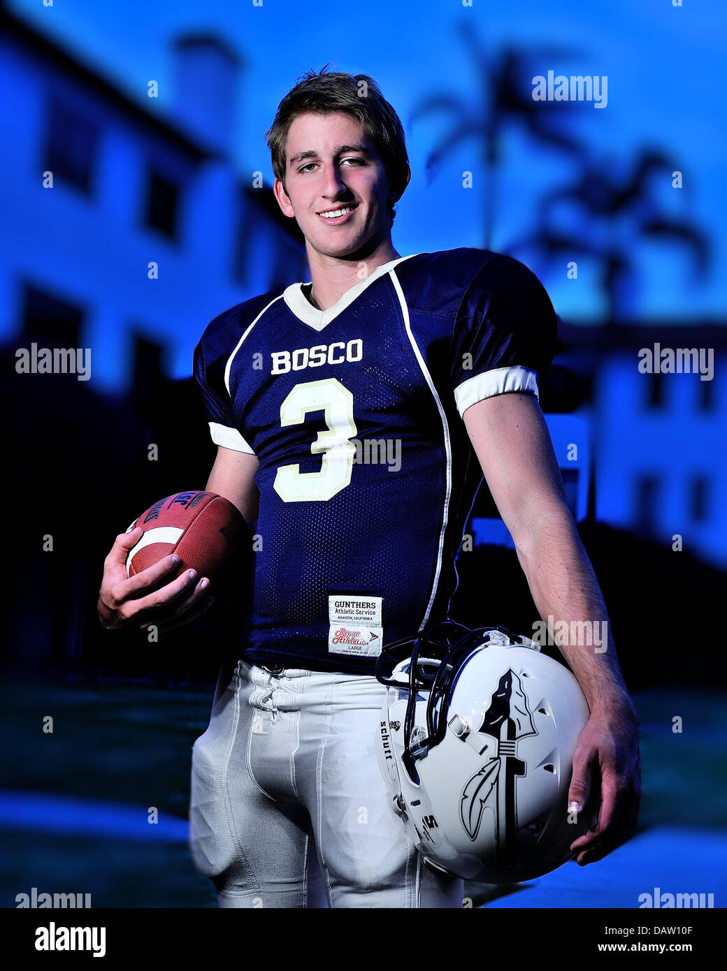 May 9, 2013 Bellflower, CA.Top Prep Football Player Prospect Josh Rosen ...
