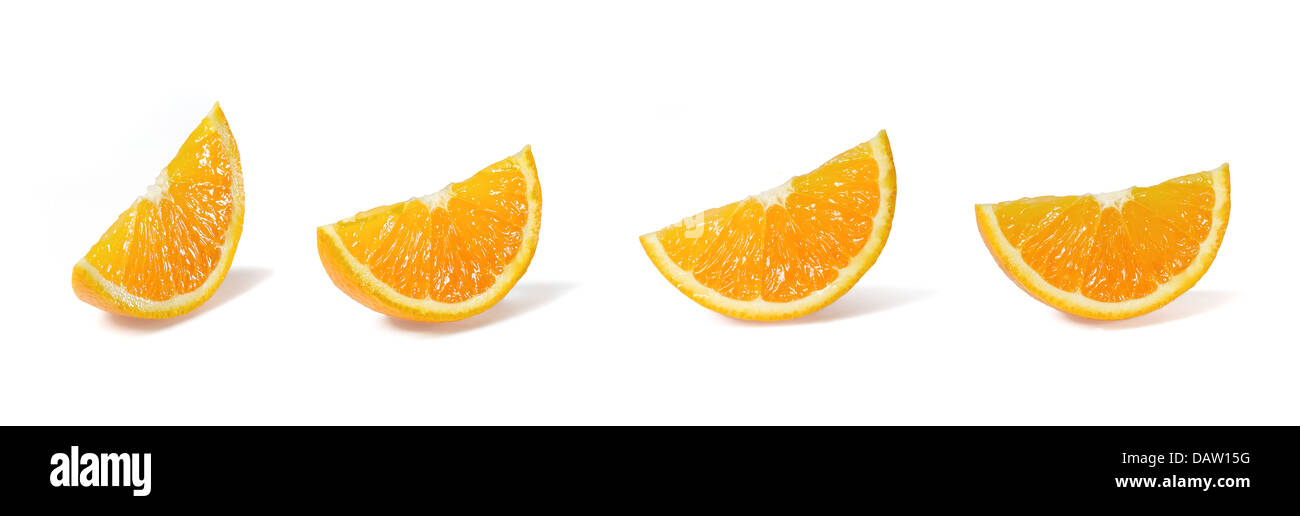 Orange segments hi-res stock photography and images - Alamy